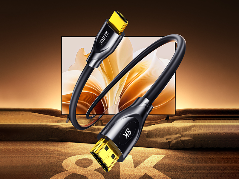 【HDMI2.1高清视频线】【HDMI 8K光纤高清线】_水底月-站酷ZCOOL