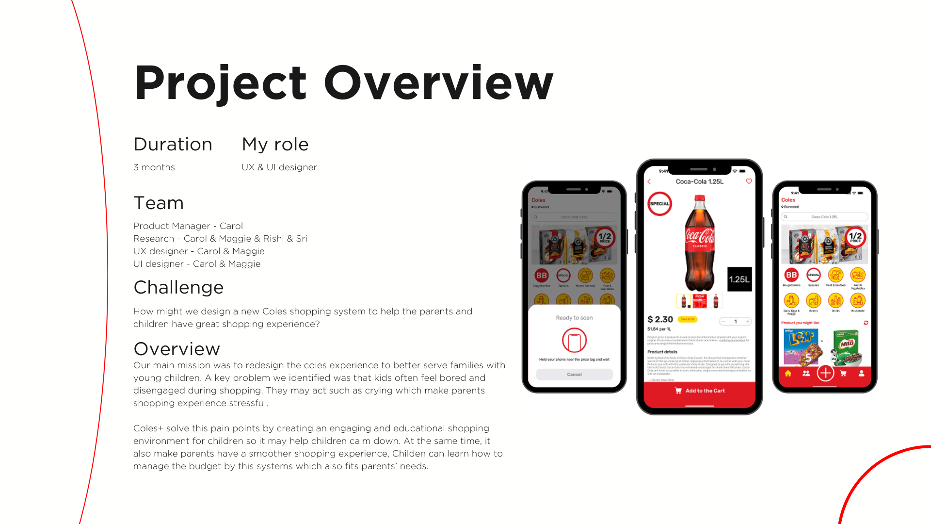 【UI&UX】Coles超市专为家庭的用户体验设计_AvaKyros-站酷ZCOOL
