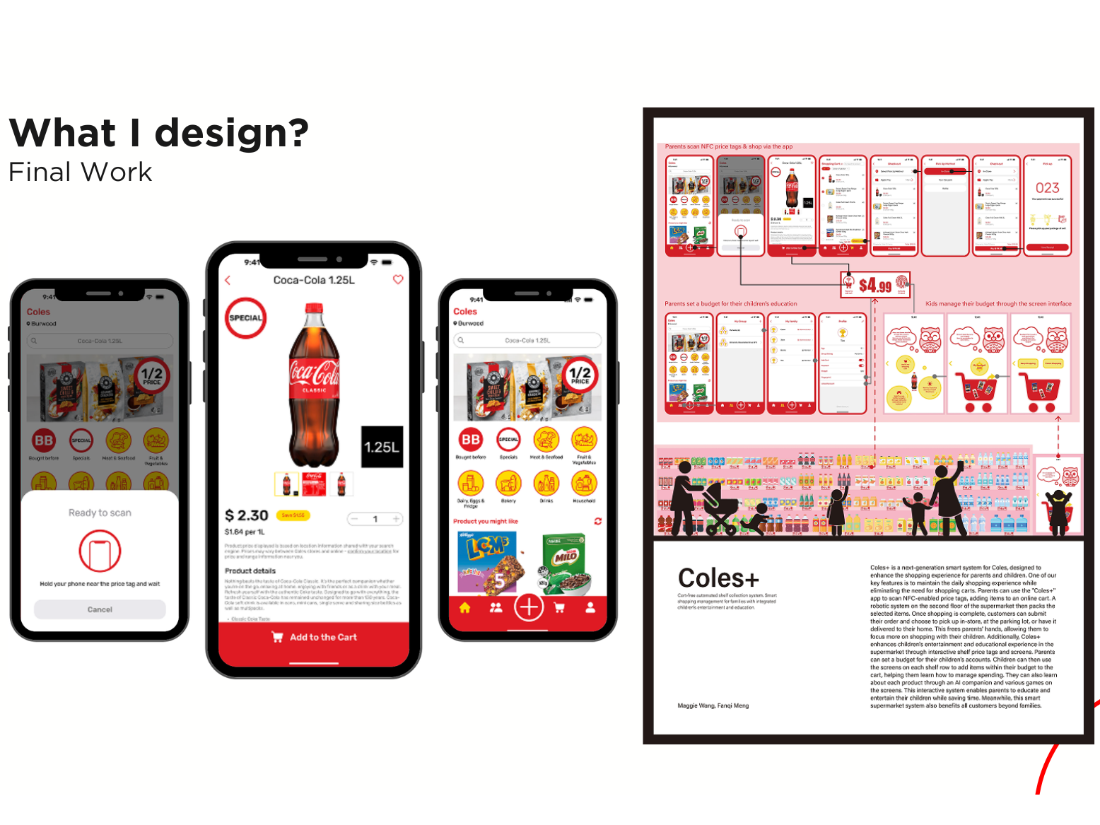 【UI&UX】Coles超市专为家庭的用户体验设计_AvaKyros-站酷ZCOOL