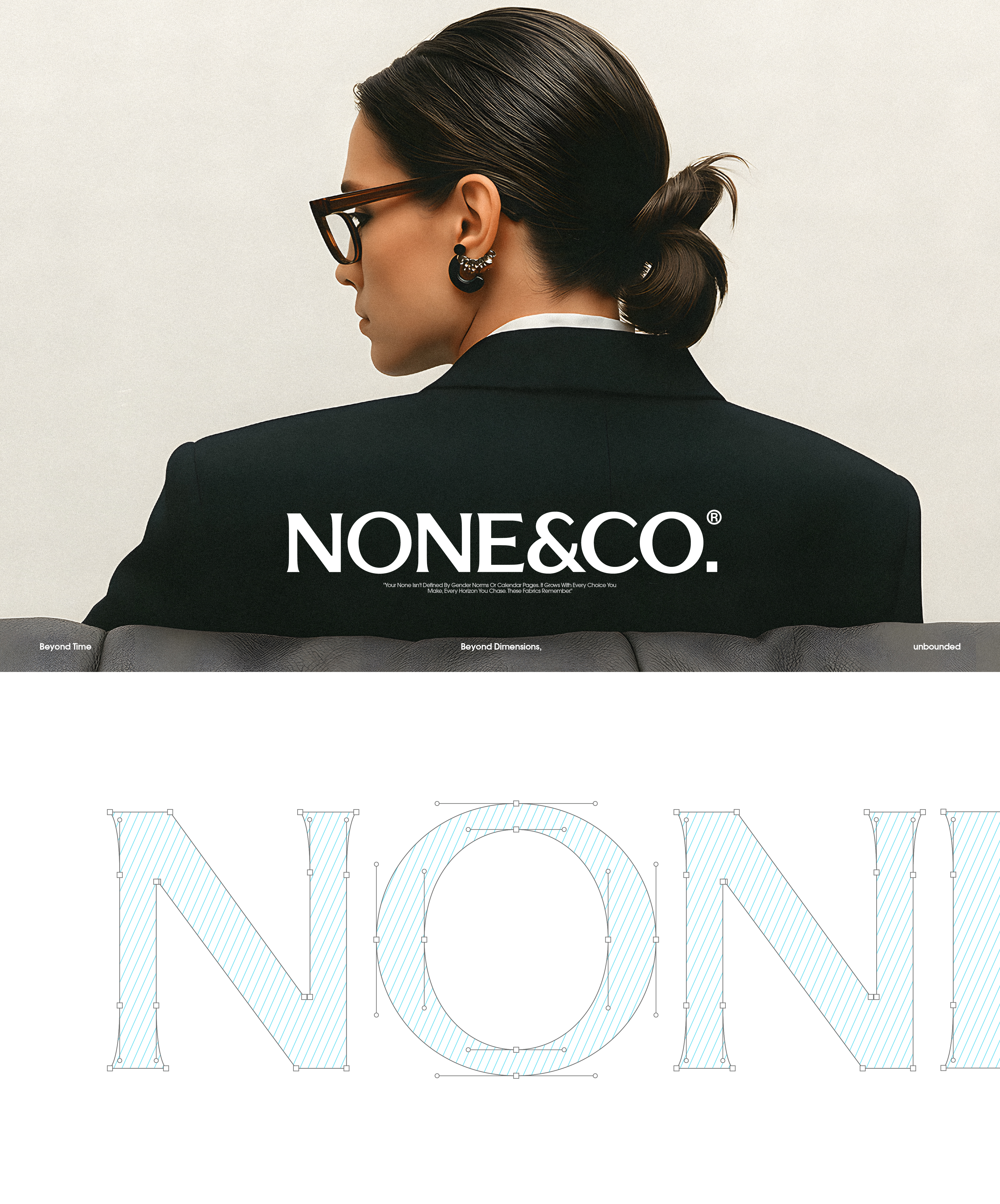 NONE&CO 服饰品牌设计_kkkkko-站酷ZCOOL