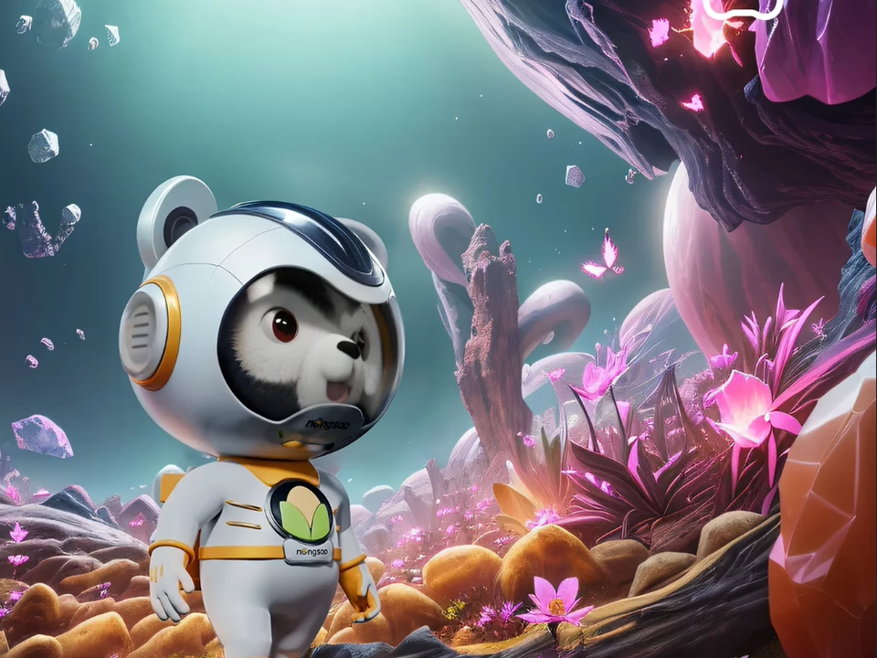 卡通虚幻人物场景建模渲染_大白888-站酷ZCOOL