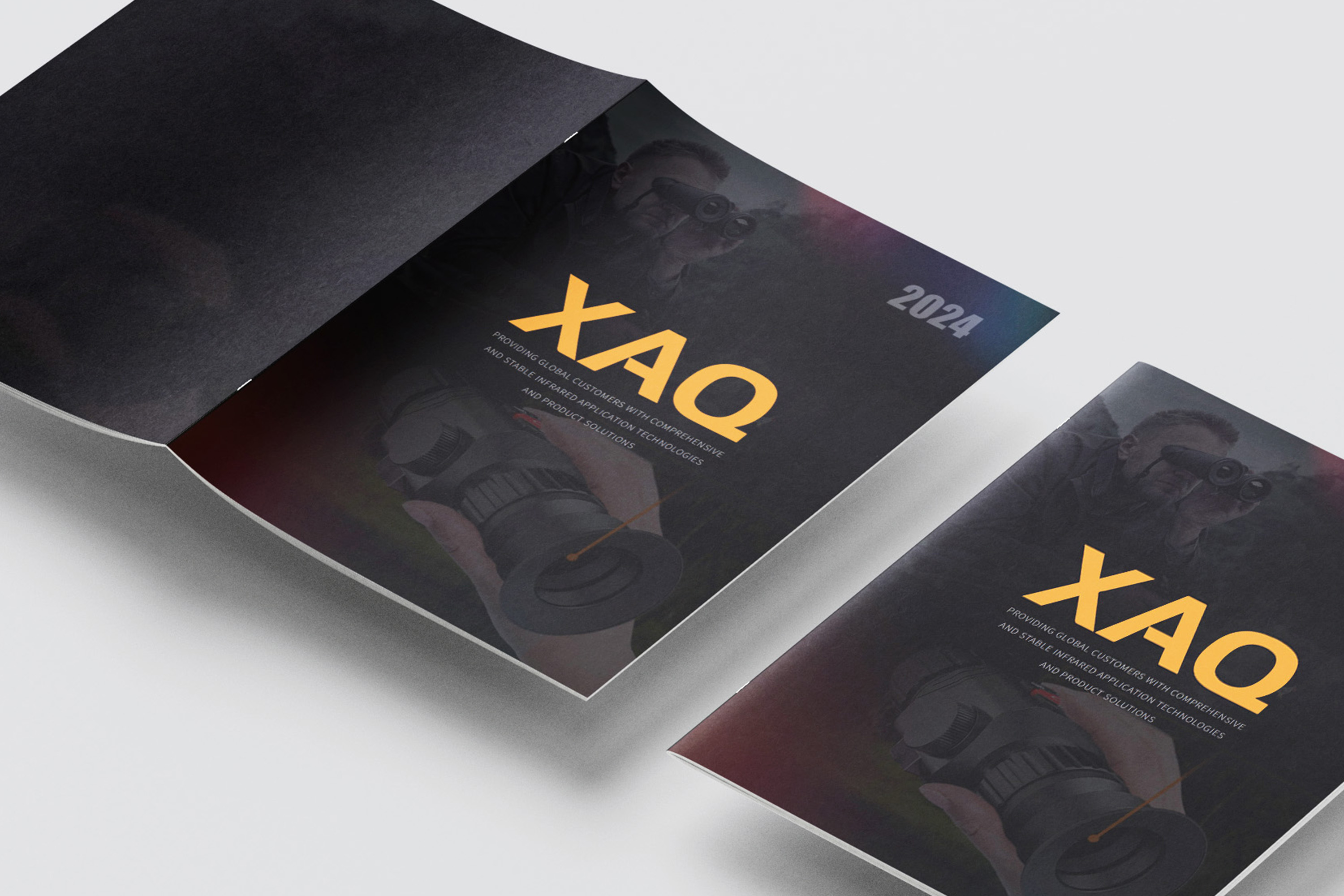 暗黑色系 彩页 折页 宣传册 单张 海报 版式设计_Aria咦-站酷ZCOOL