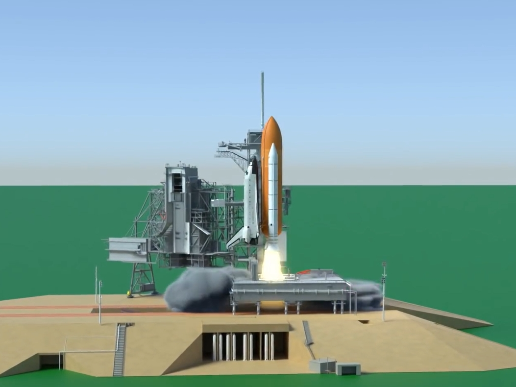 国际空间站航天飞机宇宙飞船飞行器构造如何工作北京_易扬_3D三维动画-站酷ZCOOL
