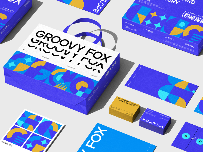 GROOVY FOX丨科技品牌_大魔王品牌设计-站酷ZCOOL