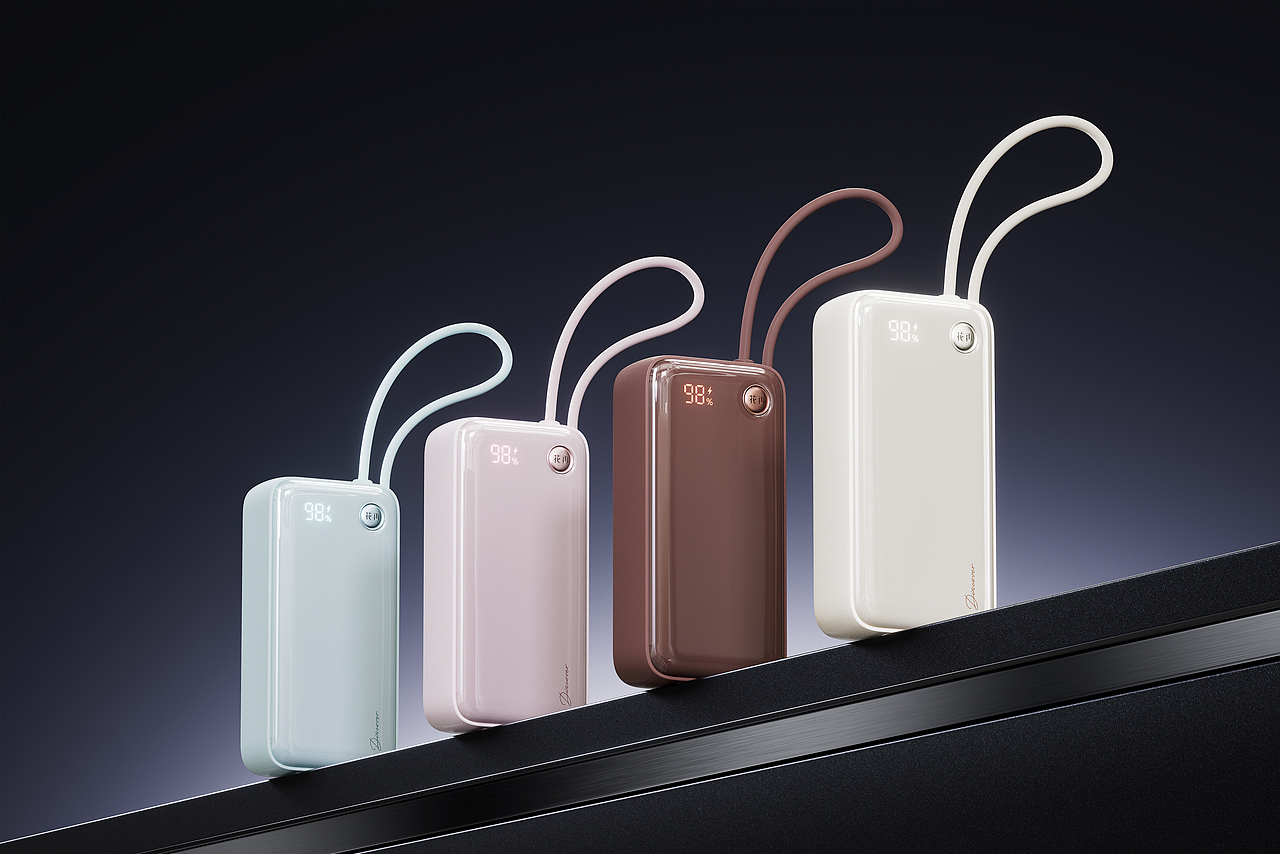 花再/Fine Go10充电宝_花再设计-站酷ZCOOL