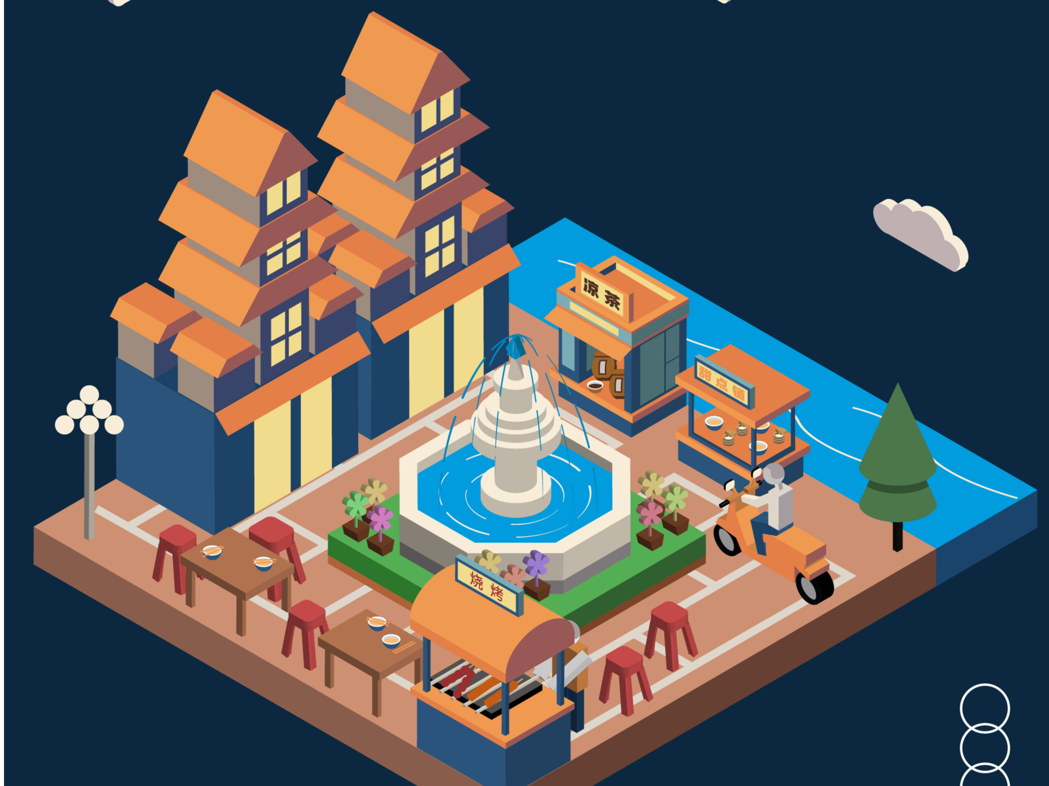 2.5D系列海报_库库削-站酷ZCOOL