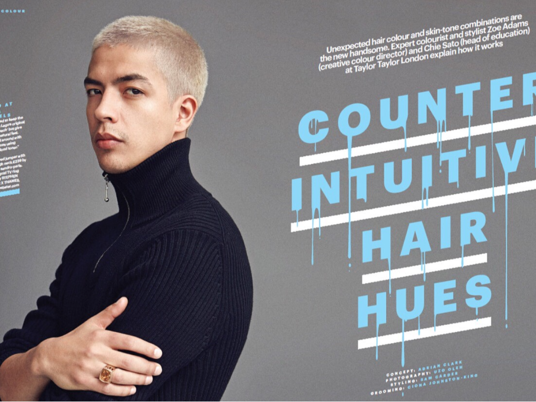 痞帅男外模 商业拍摄_模特经纪人Cici-站酷ZCOOL