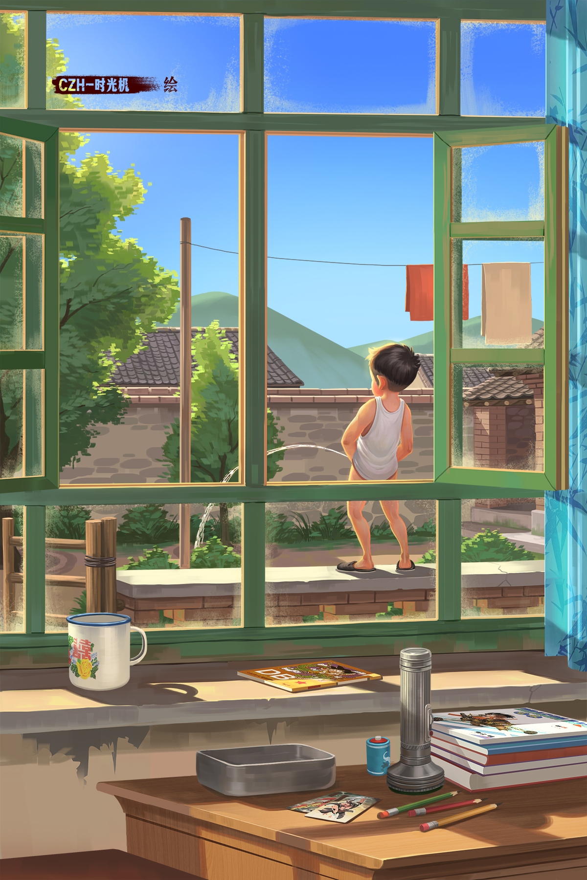 又是一年夏天_CZH-时光机-站酷ZCOOL