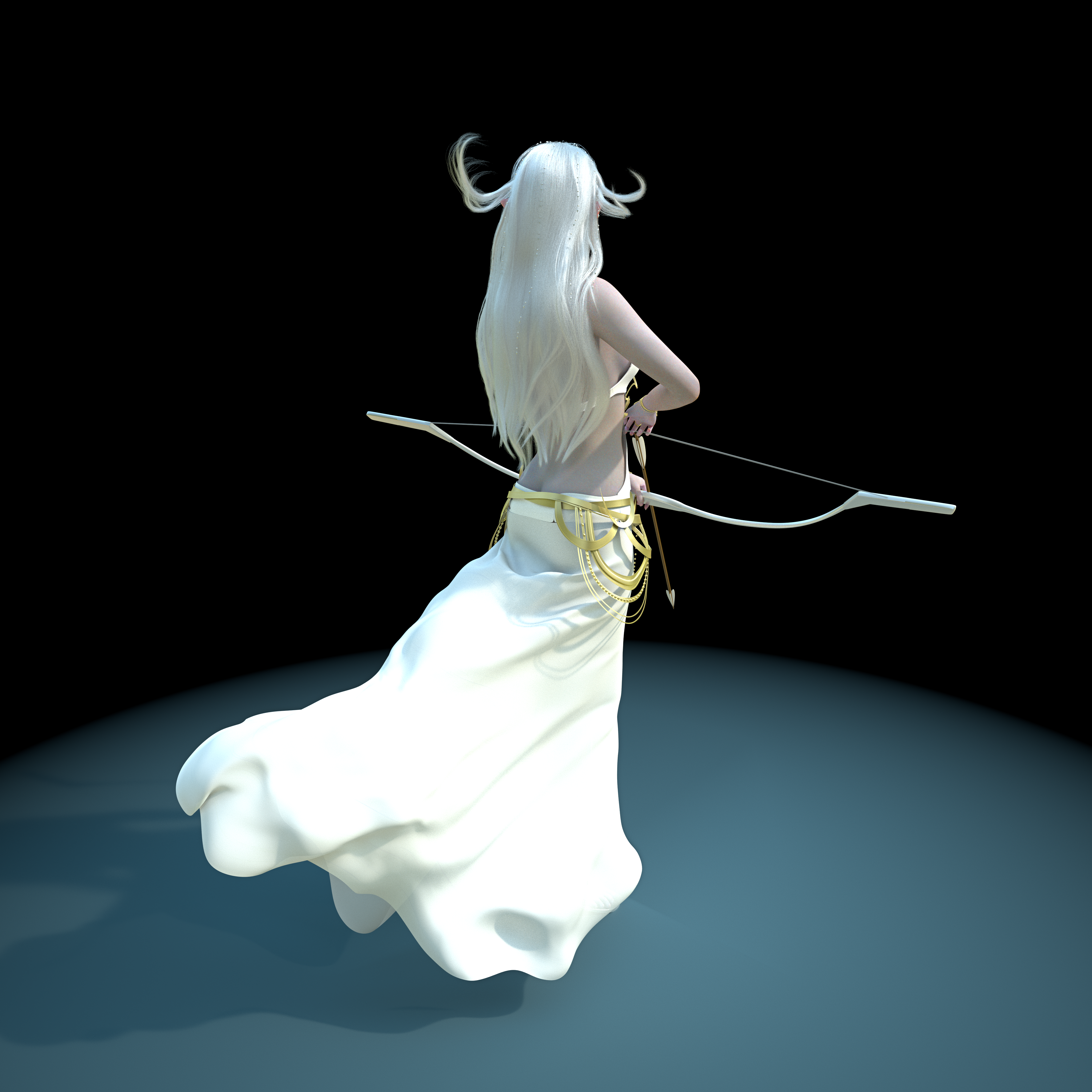 精灵射手莎凡娜（Savanna Blade）_涩迹湿-站酷ZCOOL