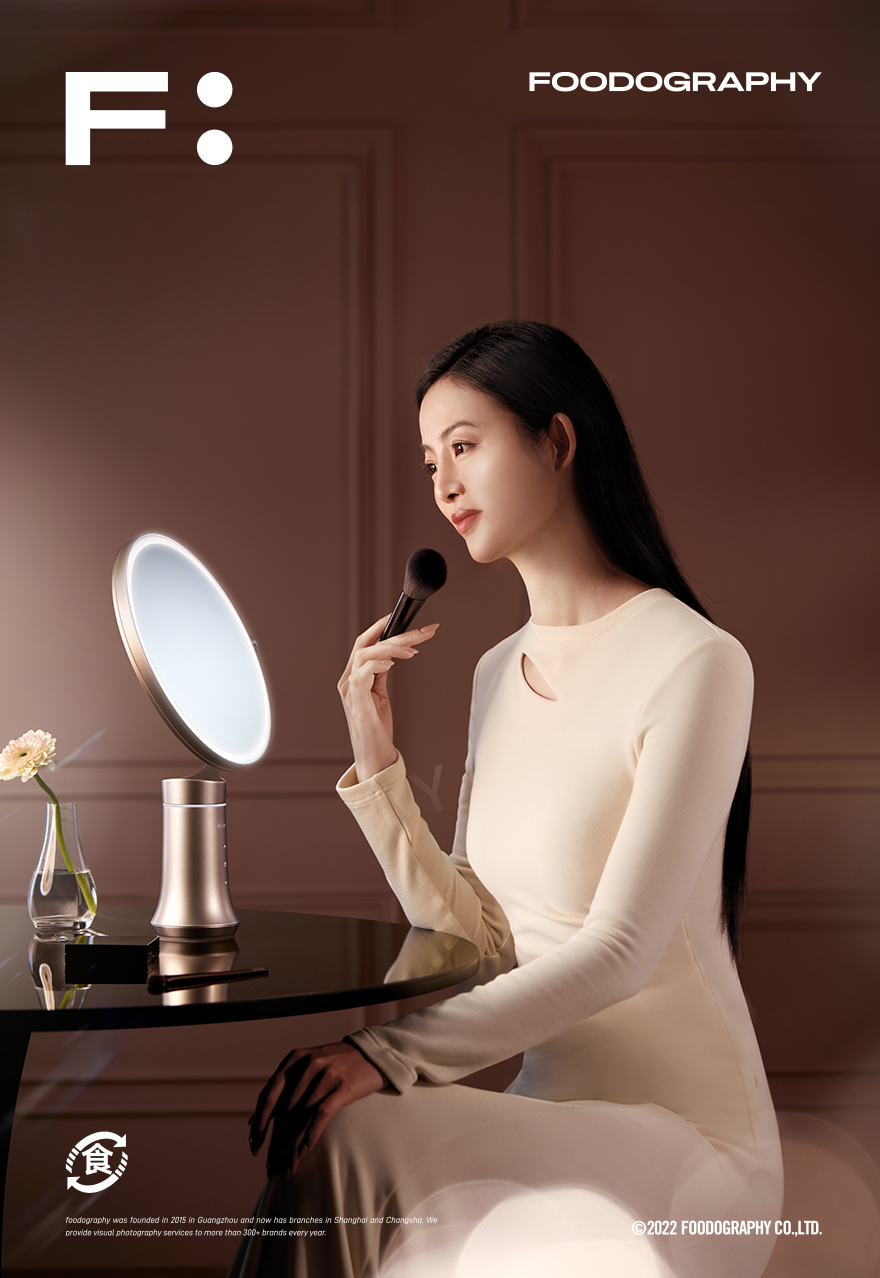个护摄影 | Under Sky多功能双面美妆镜 X 食摄集_Foodography-站酷ZCOOL