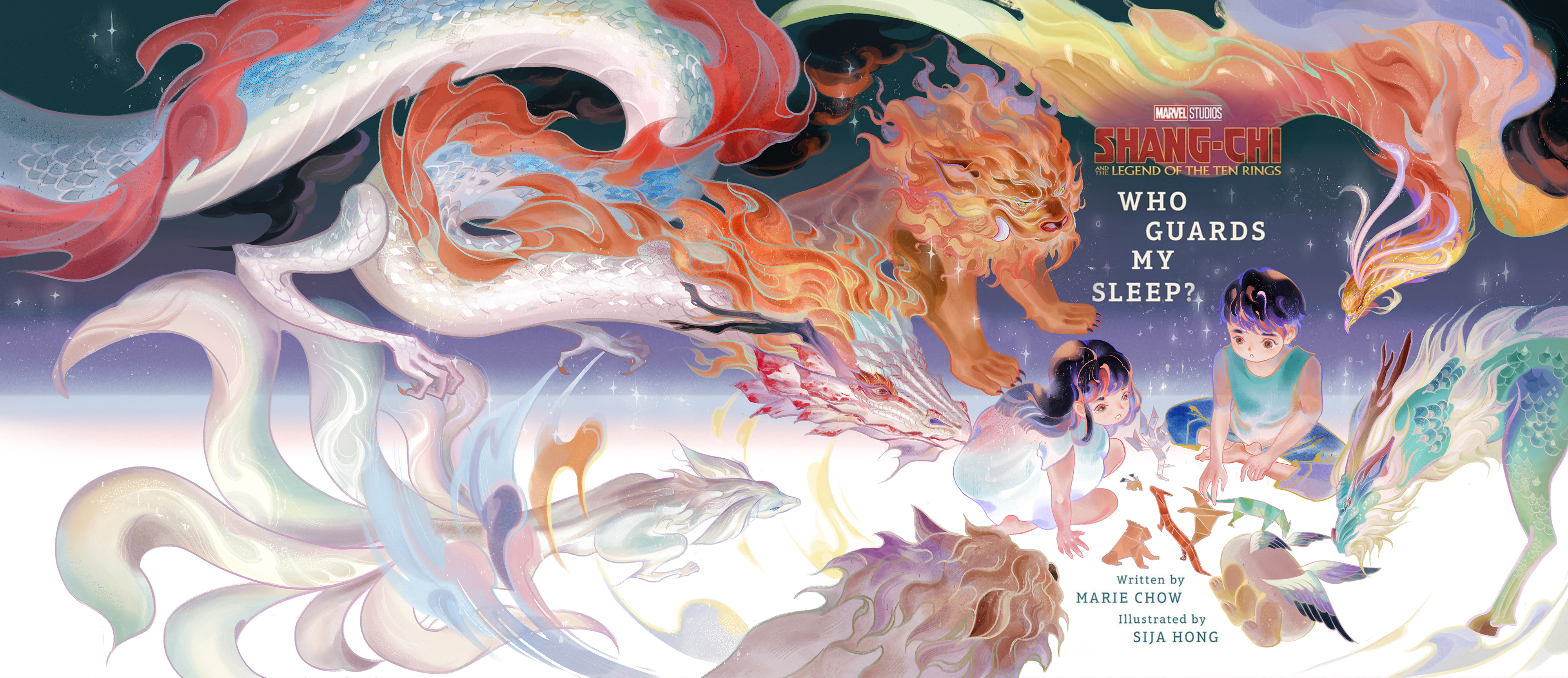 迪士尼SHANG-CHI尚气绘本_SijaHong六厘-站酷ZCOOL