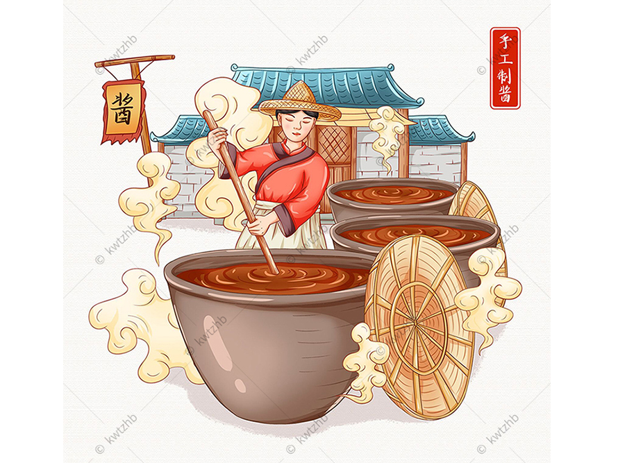 酱插画手绘_kwtzhb-站酷ZCOOL