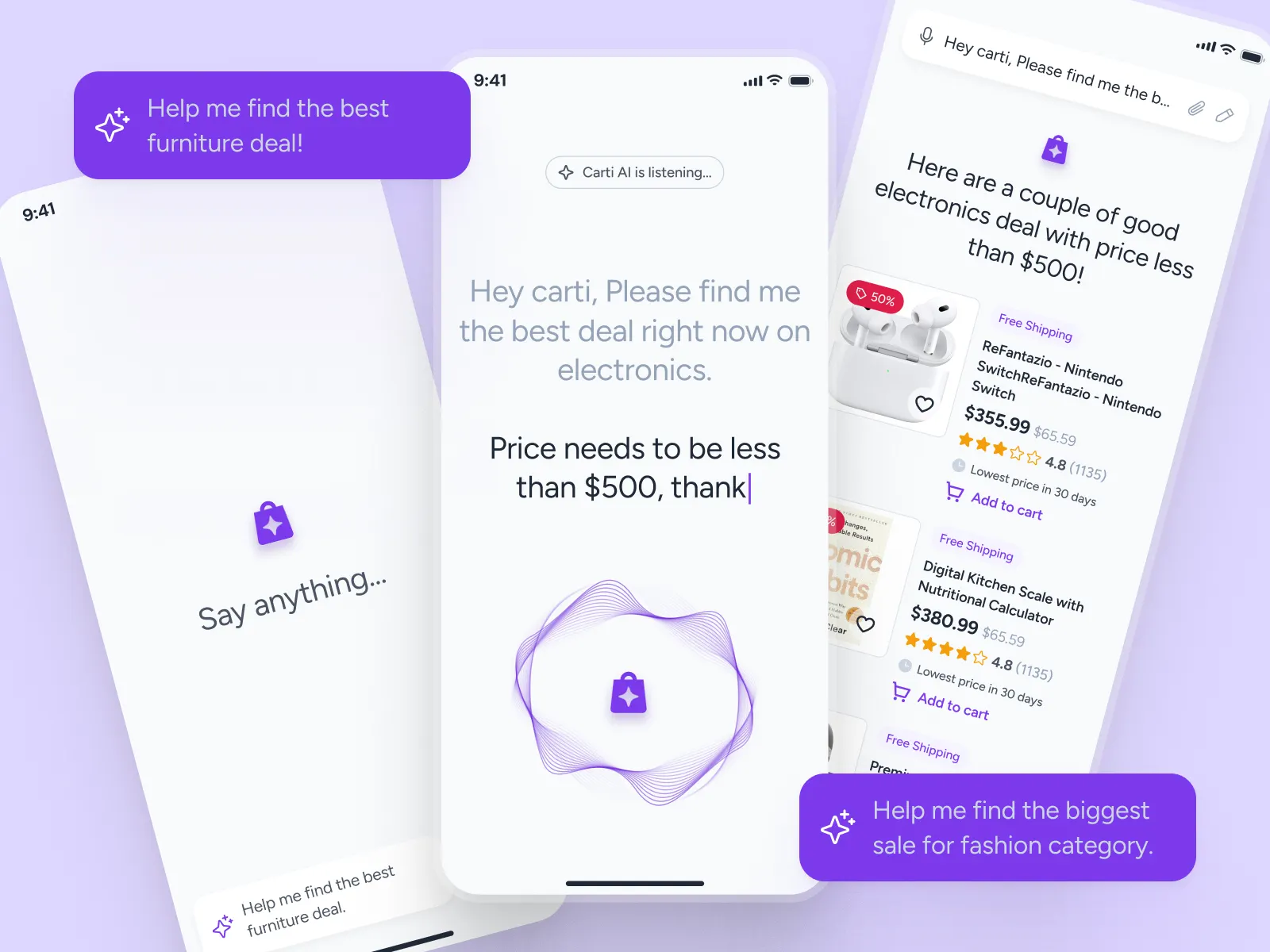 AI 体验为购物场景赋能 UX/UI Simulation _我叫三柒柒-站酷ZCOOL
