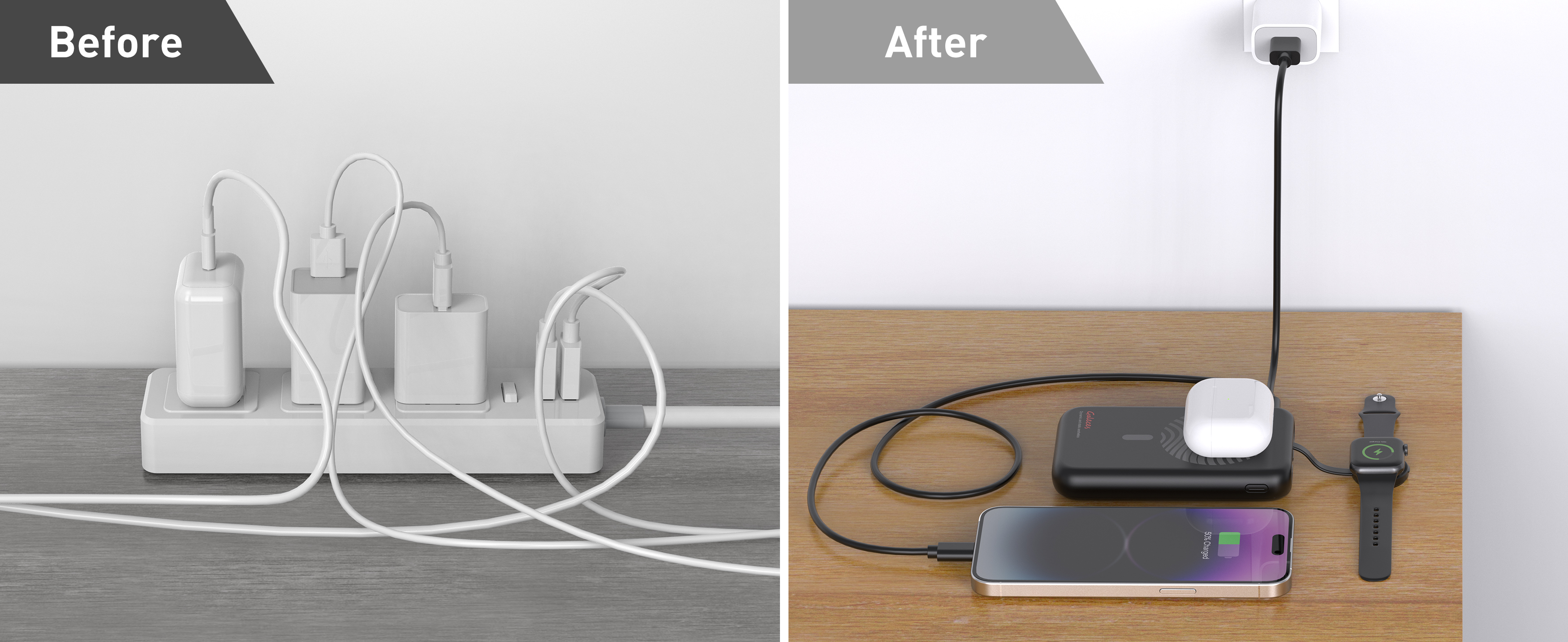 亚马逊 充电宝渲染 磁吸无线充 AE01_澜晨-站酷ZCOOL