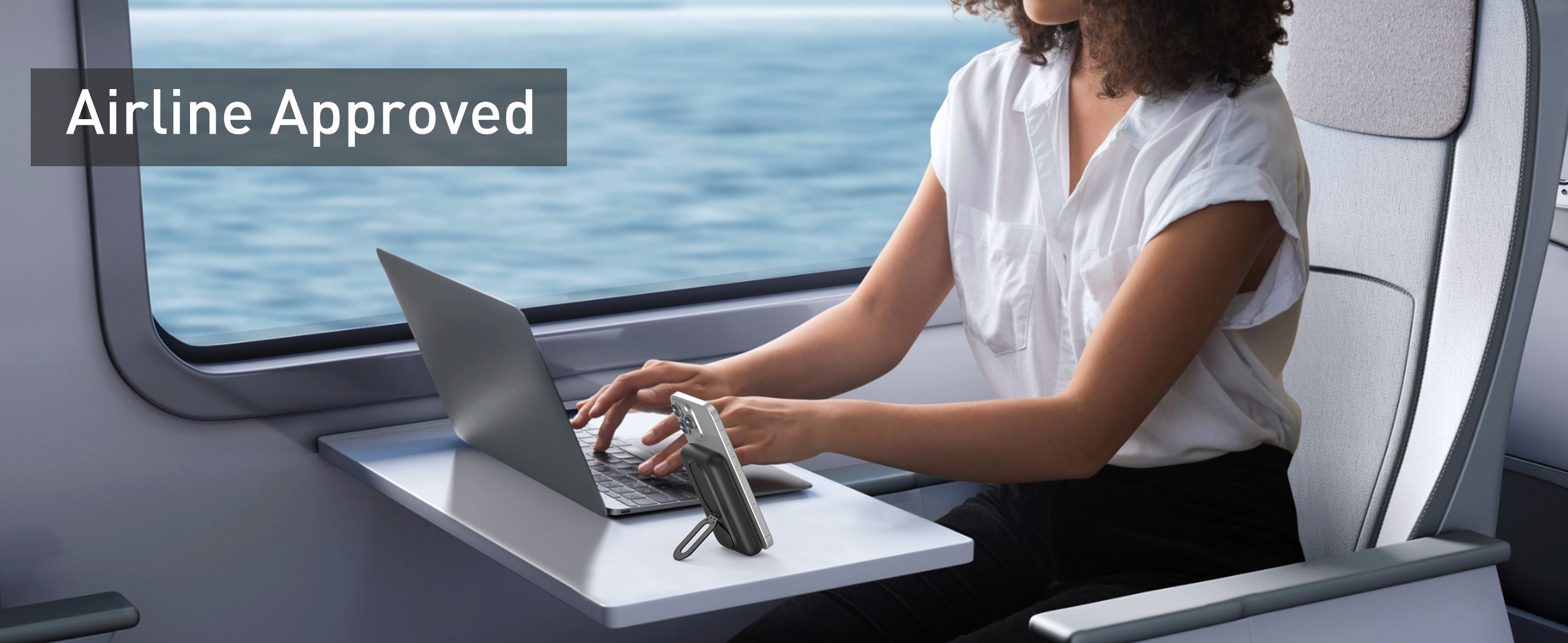 亚马逊 充电宝渲染 磁吸无线充 AE01_澜晨-站酷ZCOOL