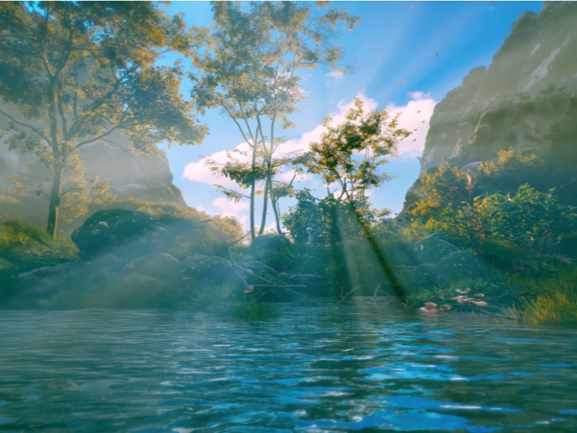 探秘神光山谷-光与影交织的奇幻之境 1_永恆守護視頻設計-站酷ZCOOL