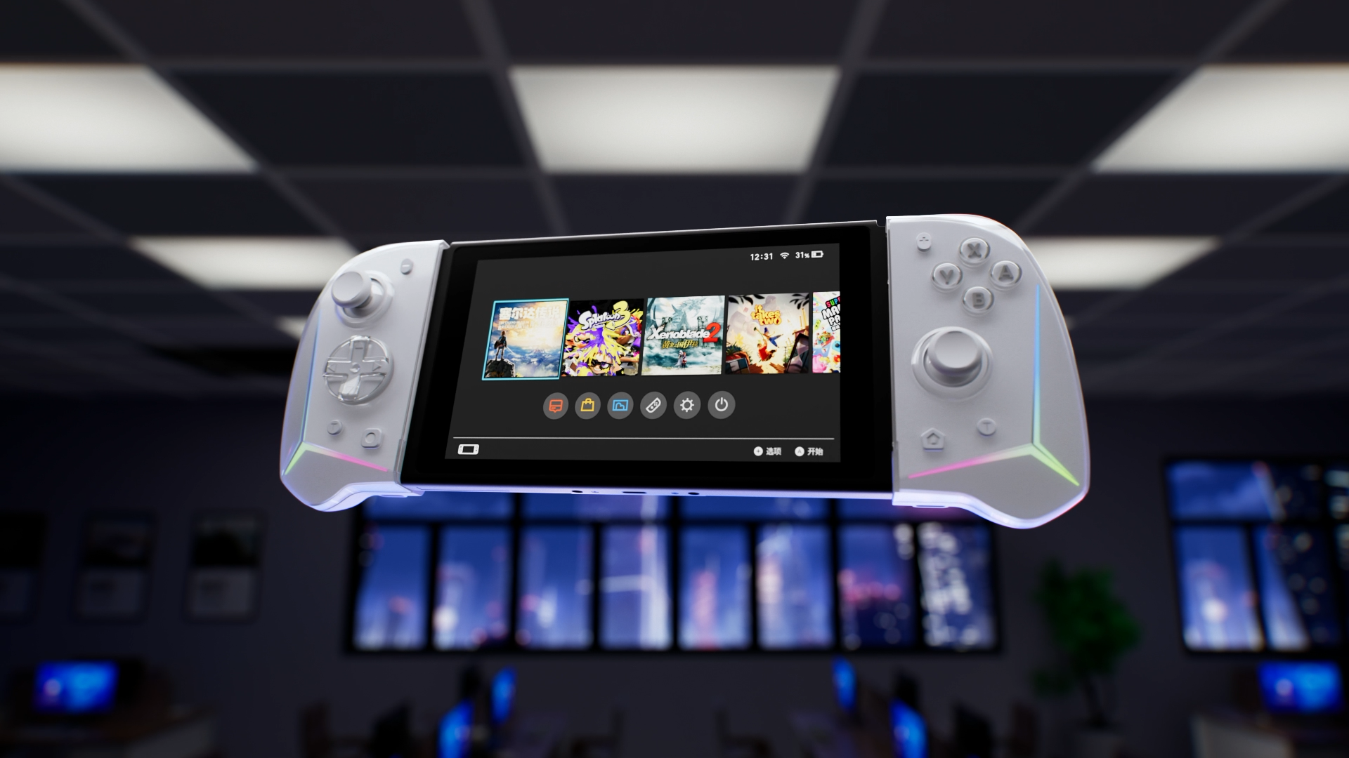 switch手柄产品展示动画_冬风666-站酷ZCOOL