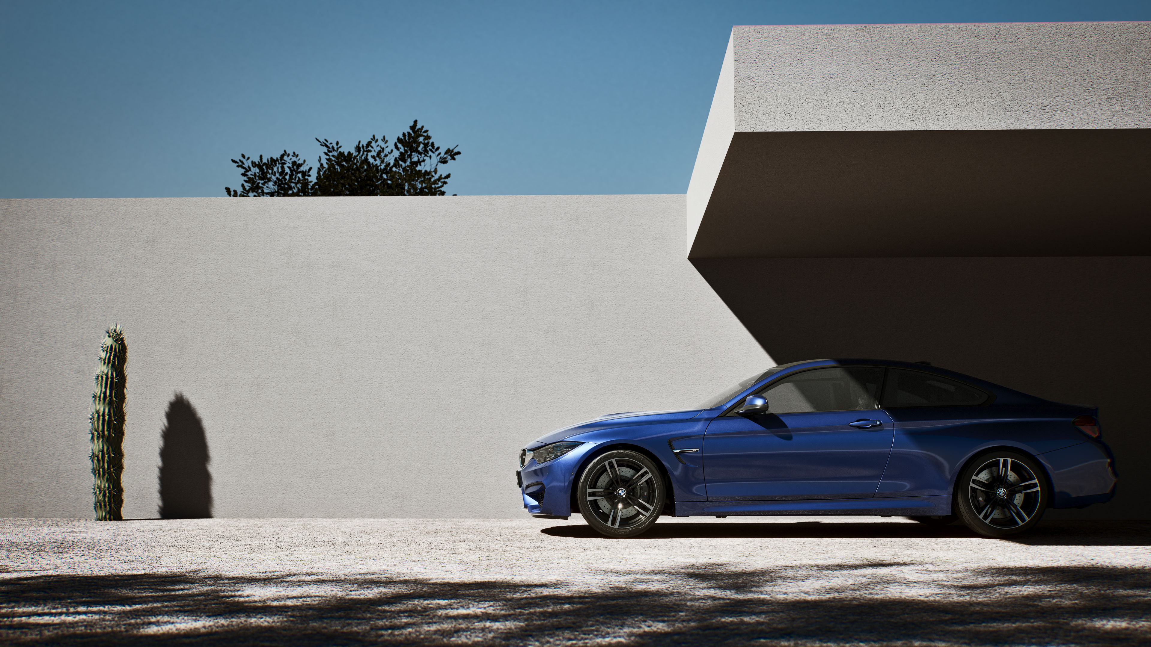 Automotive Visualization_ BMW M4_Automotive_JW-站酷ZCOOL