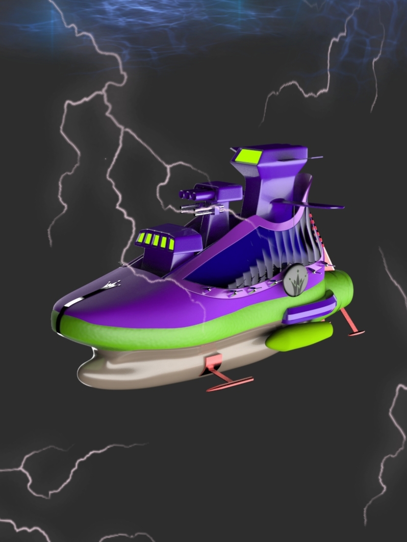 球鞋魔改·Joker舰队_小菠菜王-站酷ZCOOL