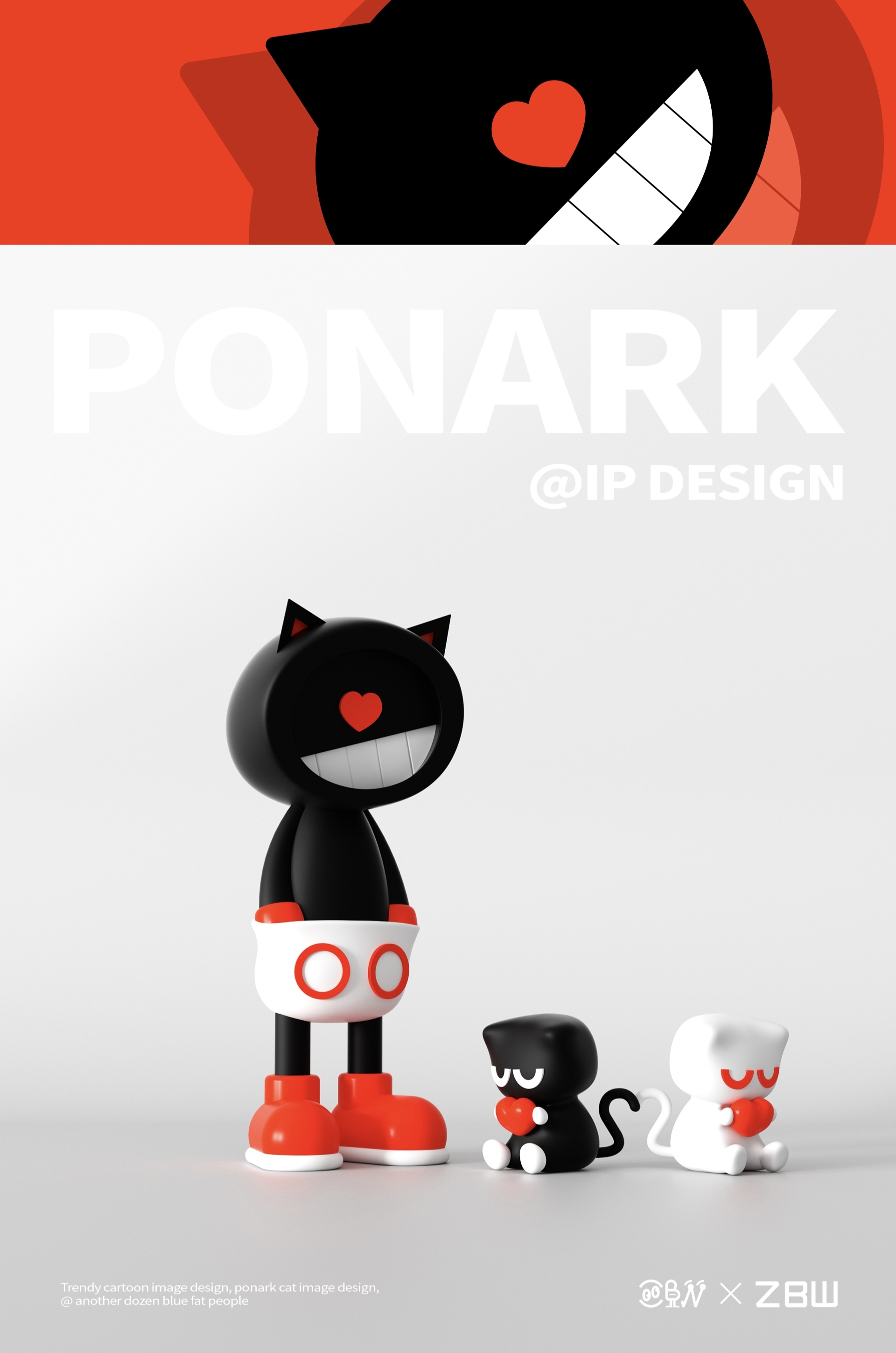 PONARK猫上传素材_再来一打蓝胖子-站酷ZCOOL