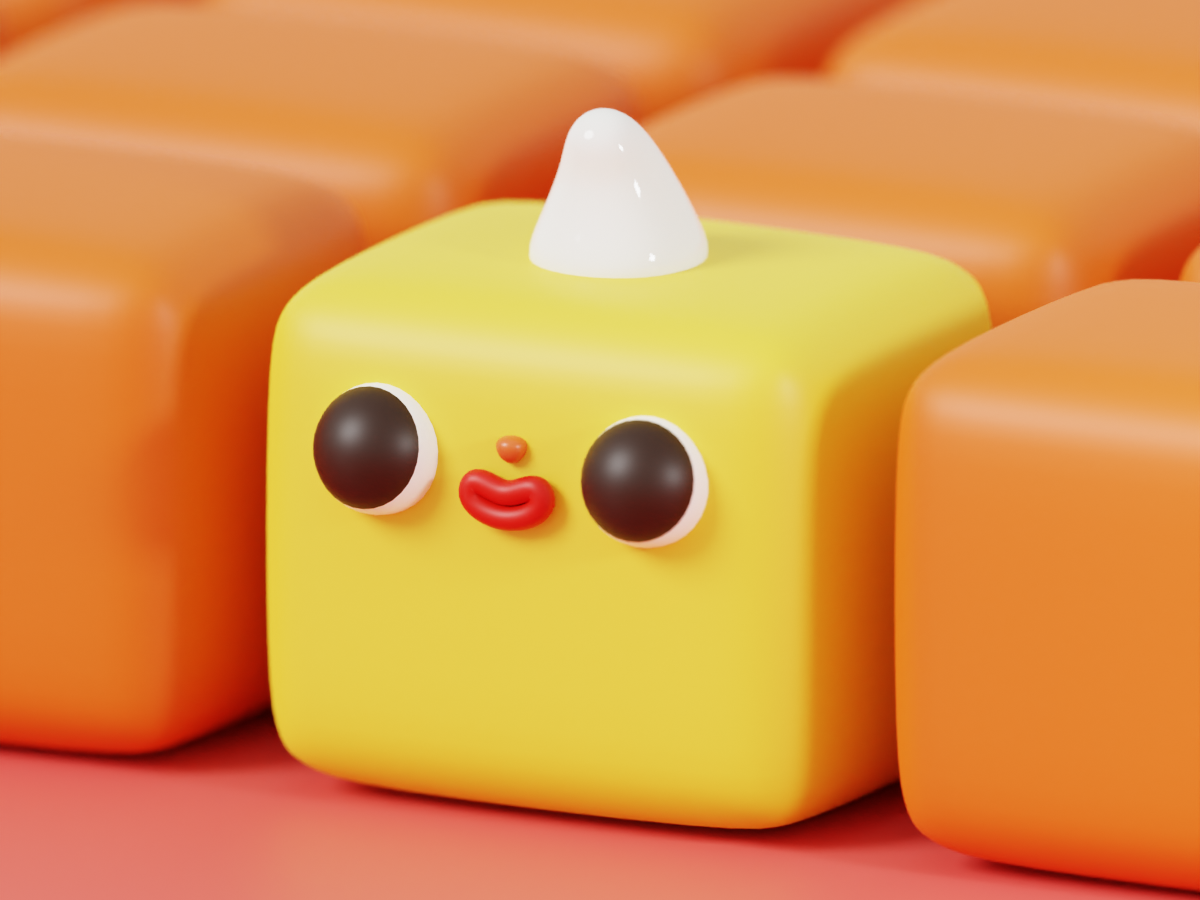 3d独角小兽_Hsia-站酷ZCOOL