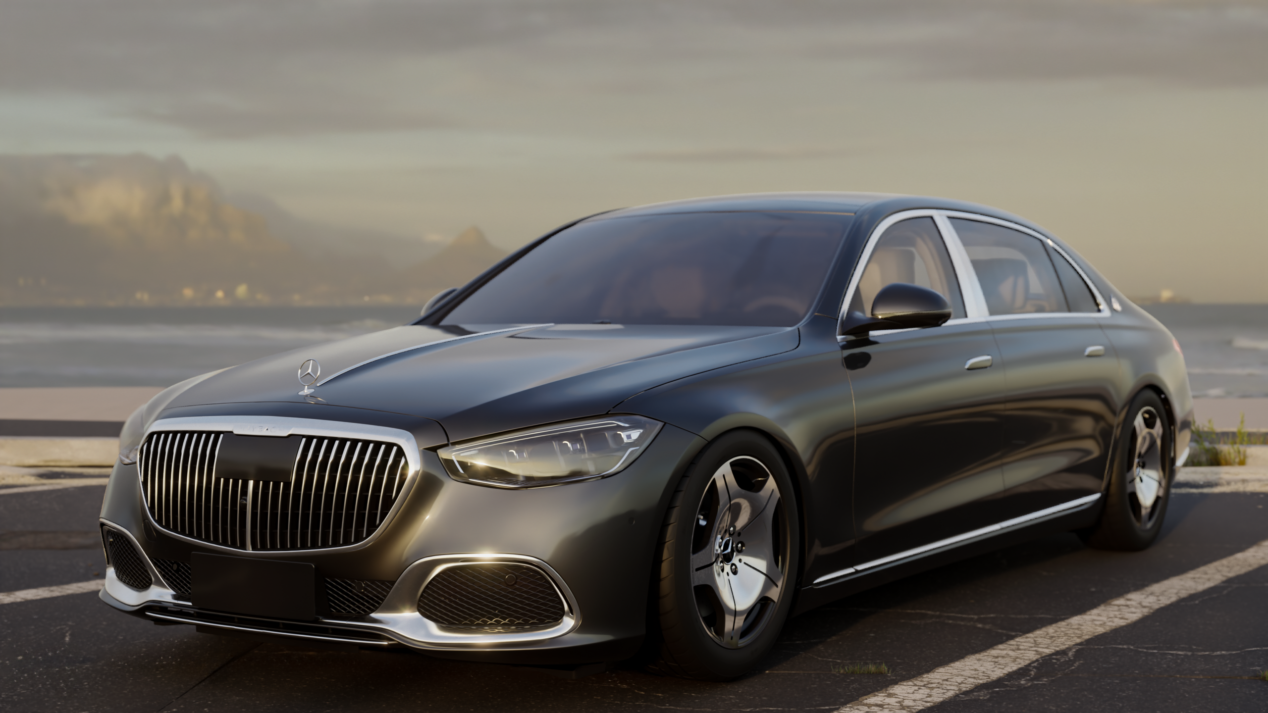 奔驰迈巴赫S480_Laote-站酷ZCOOL