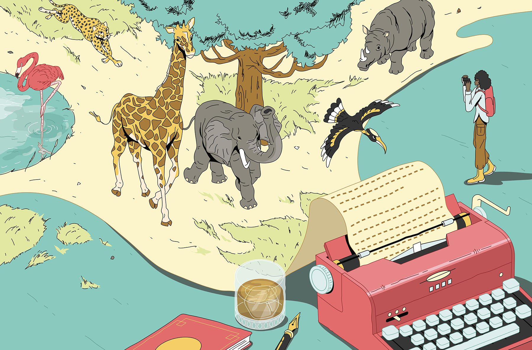 杂志插画合集2025（1）_Samuel_Chen插画-站酷ZCOOL