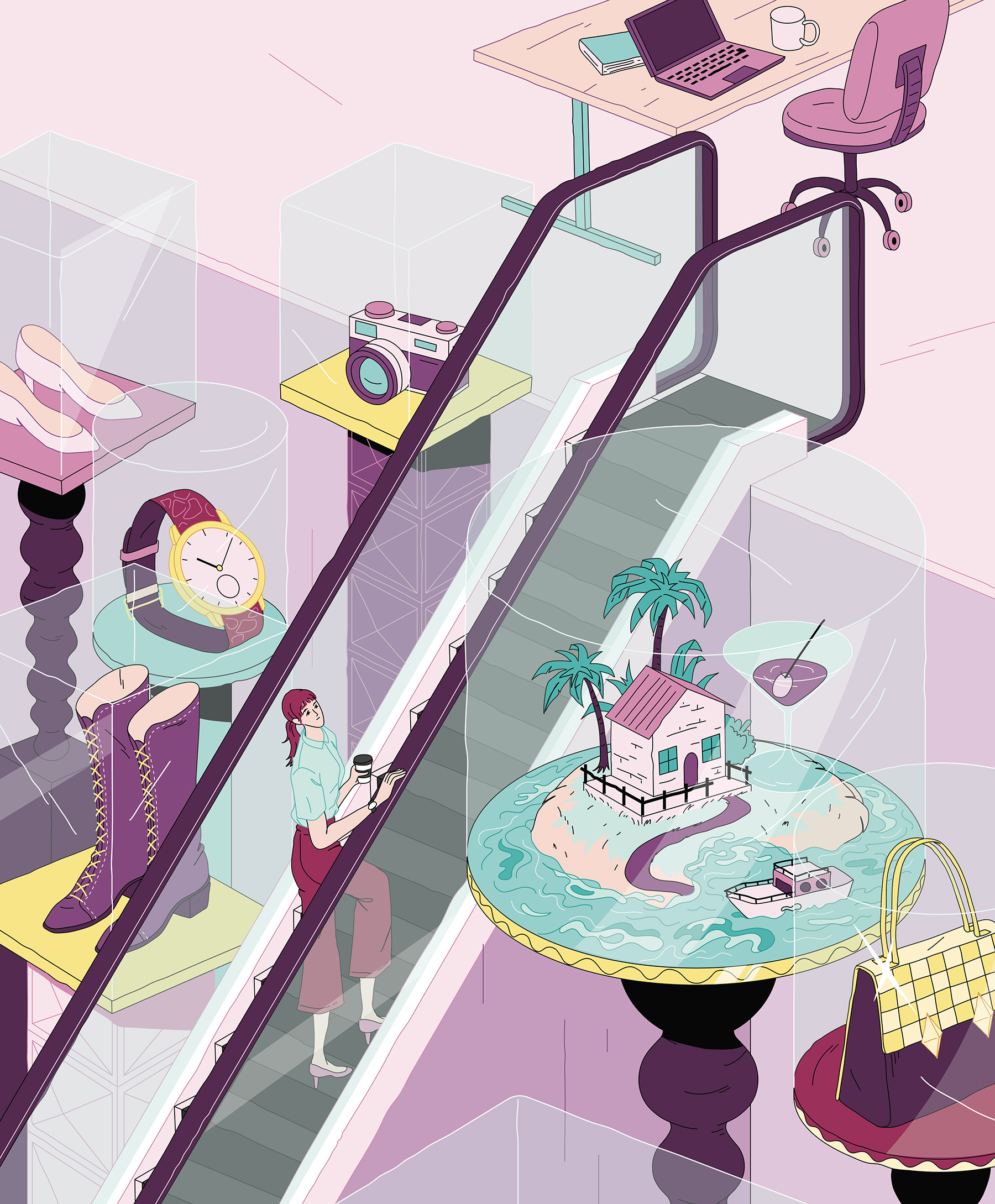 杂志插画合集2025（1）_Samuel_Chen插画-站酷ZCOOL