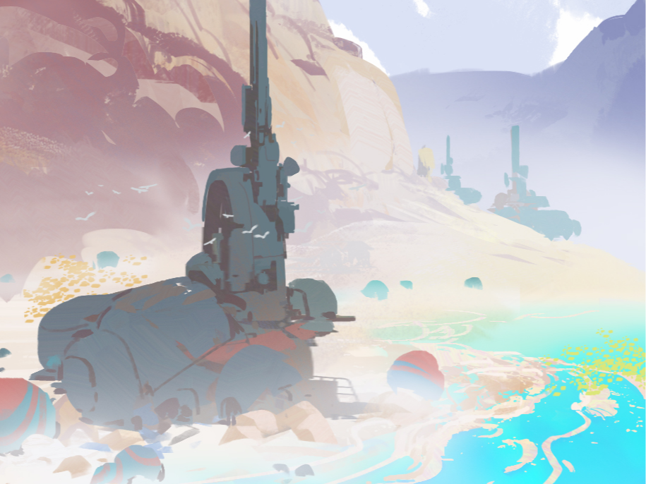 色彩速写OC_小影子WY-站酷ZCOOL