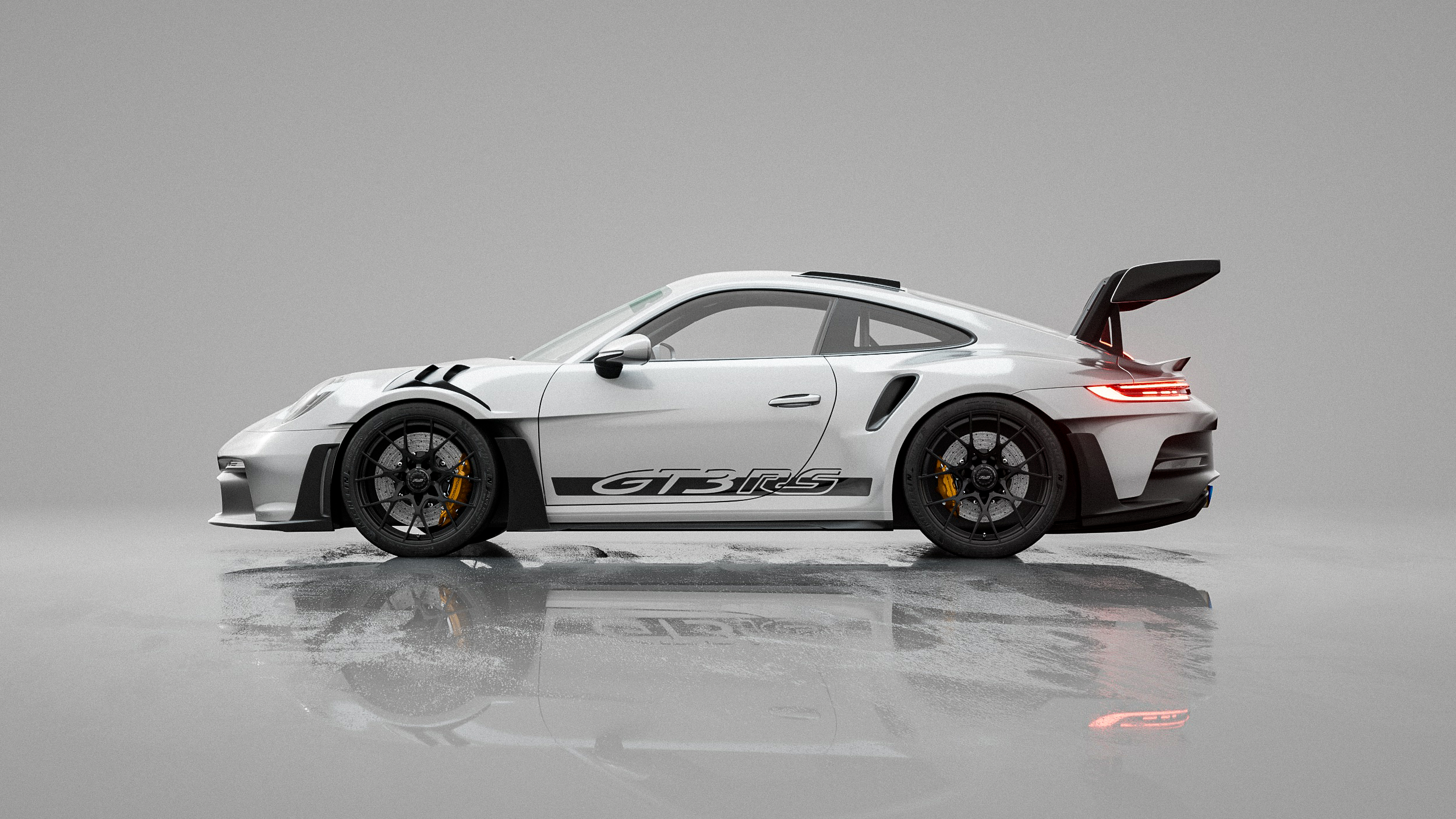 Porsche 911 GT3 RS 992 _Yucccccccc-站酷ZCOOL