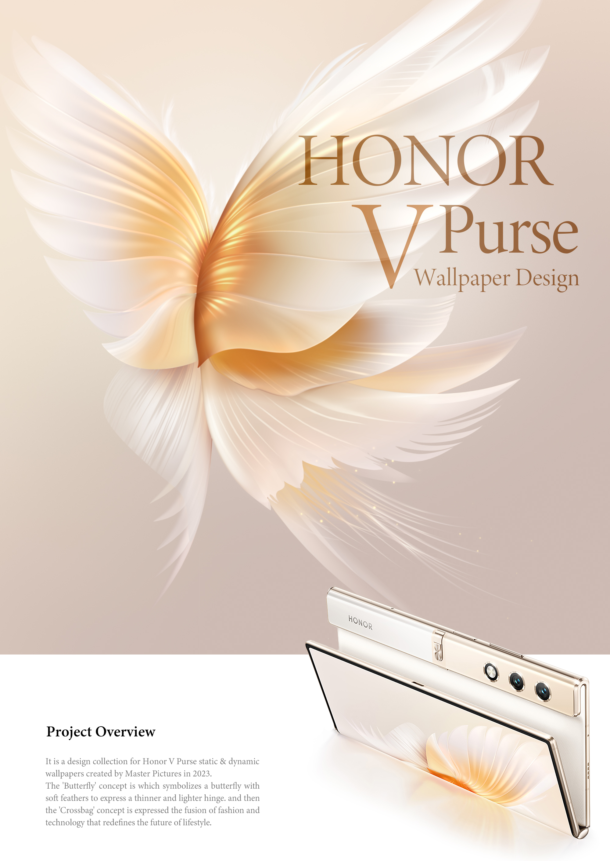 HONOR V PURSE WALLPAPER 2023_MasterPictures-站酷ZCOOL