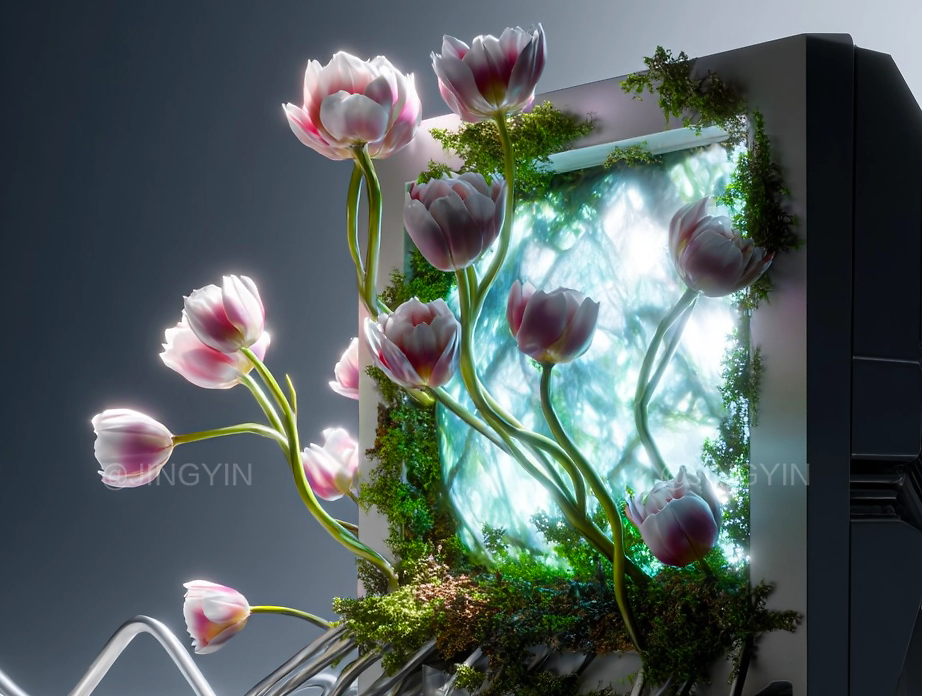 Bloom in the Code 02 | FLOWER_未定义形态加载中..._AIGC是静音啊-站酷ZCOOL