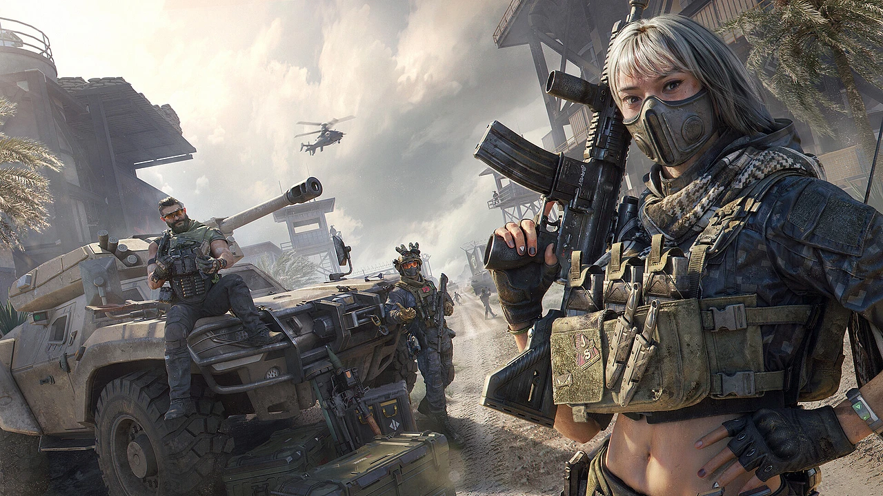 腾讯《三角洲行动》KV合集_冯凯FengKai-站酷ZCOOL