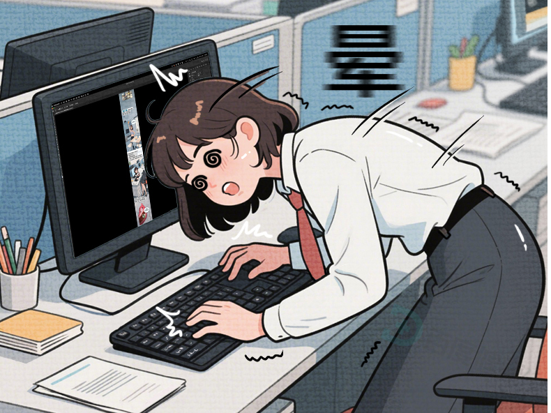 减肥路中的绊脚石条漫_亚征-站酷ZCOOL