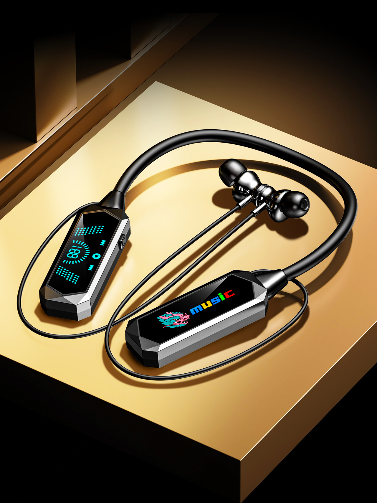 蓝牙耳机 × 产品建模效果图渲染_飞鼠渲染-站酷ZCOOL