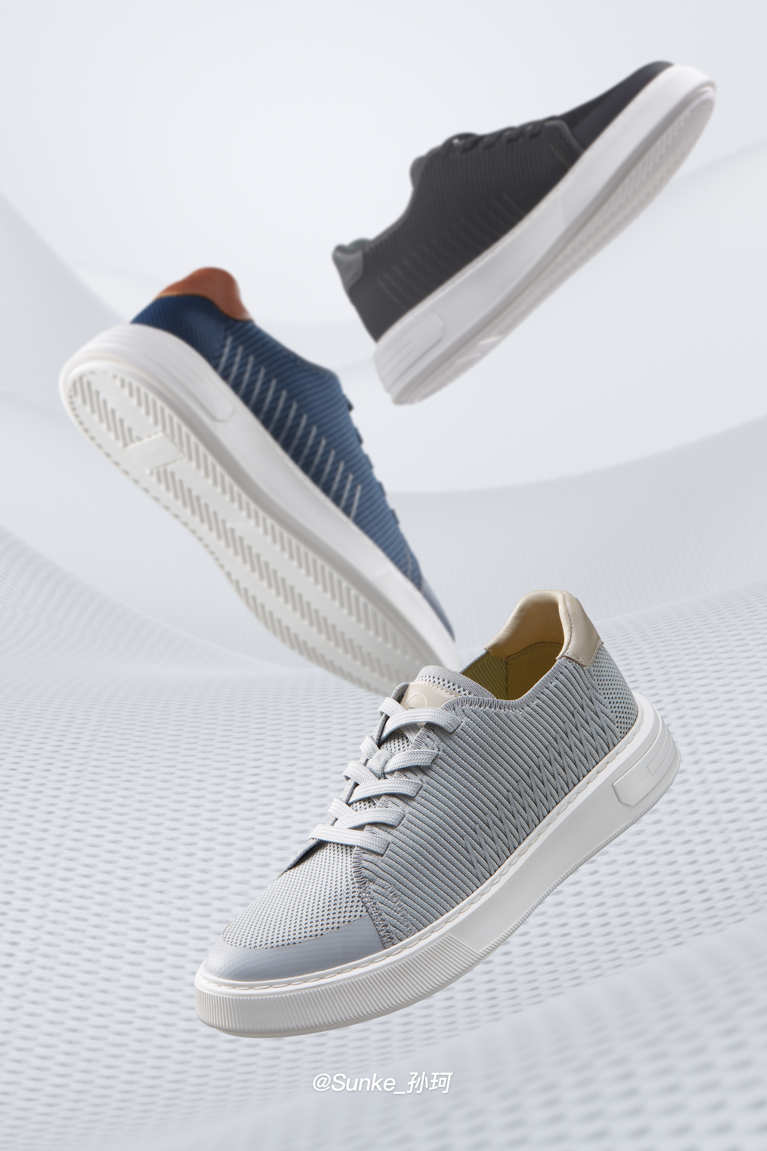 休闲鞋产品主视觉KV海报一组_SunKe_孙珂-站酷ZCOOL
