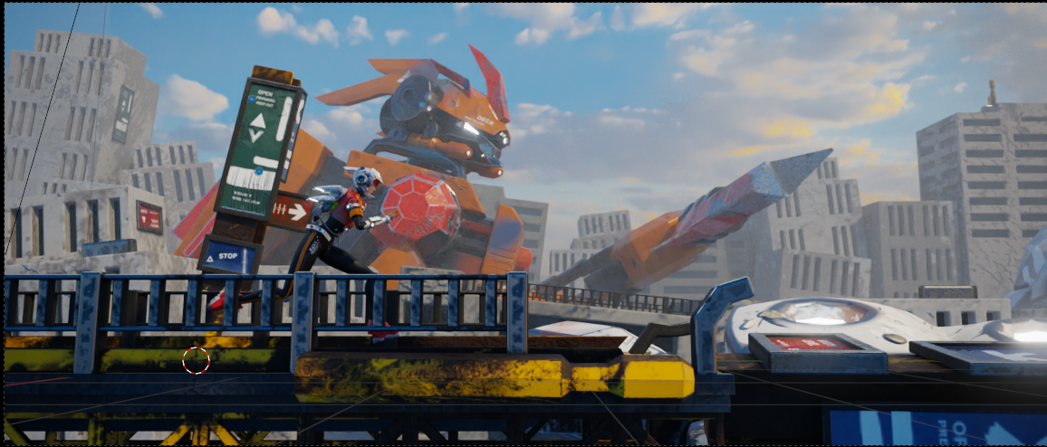 第九届世界渲染大赛练习作品：残骸之上_KAIXUAN143-站酷ZCOOL