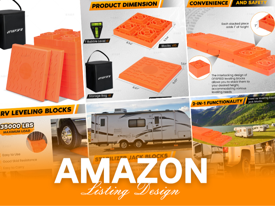 轮胎平衡拼接块 工具类-Amazon亚马逊主副图A+设计案例_亚马逊设计工作室-站酷ZCOOL