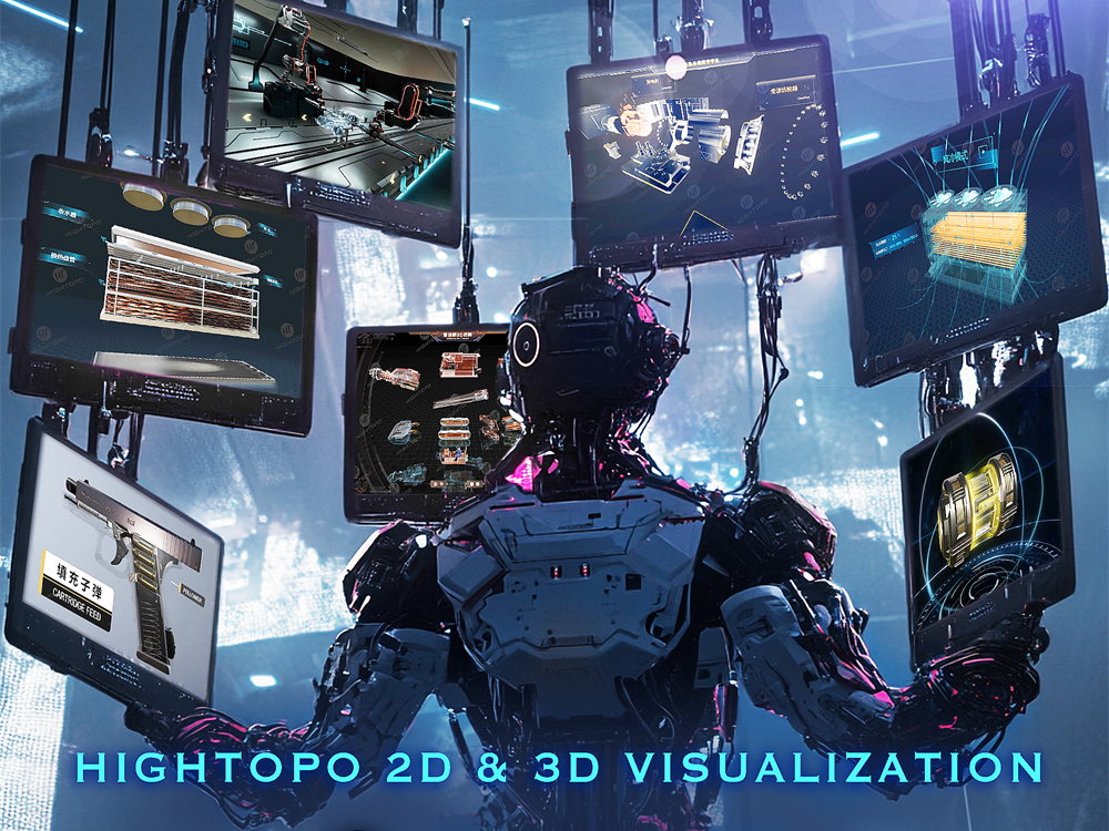 图扑软件 | 爆炸动画 × 三维拆解_图扑软件Hightopo-站酷ZCOOL