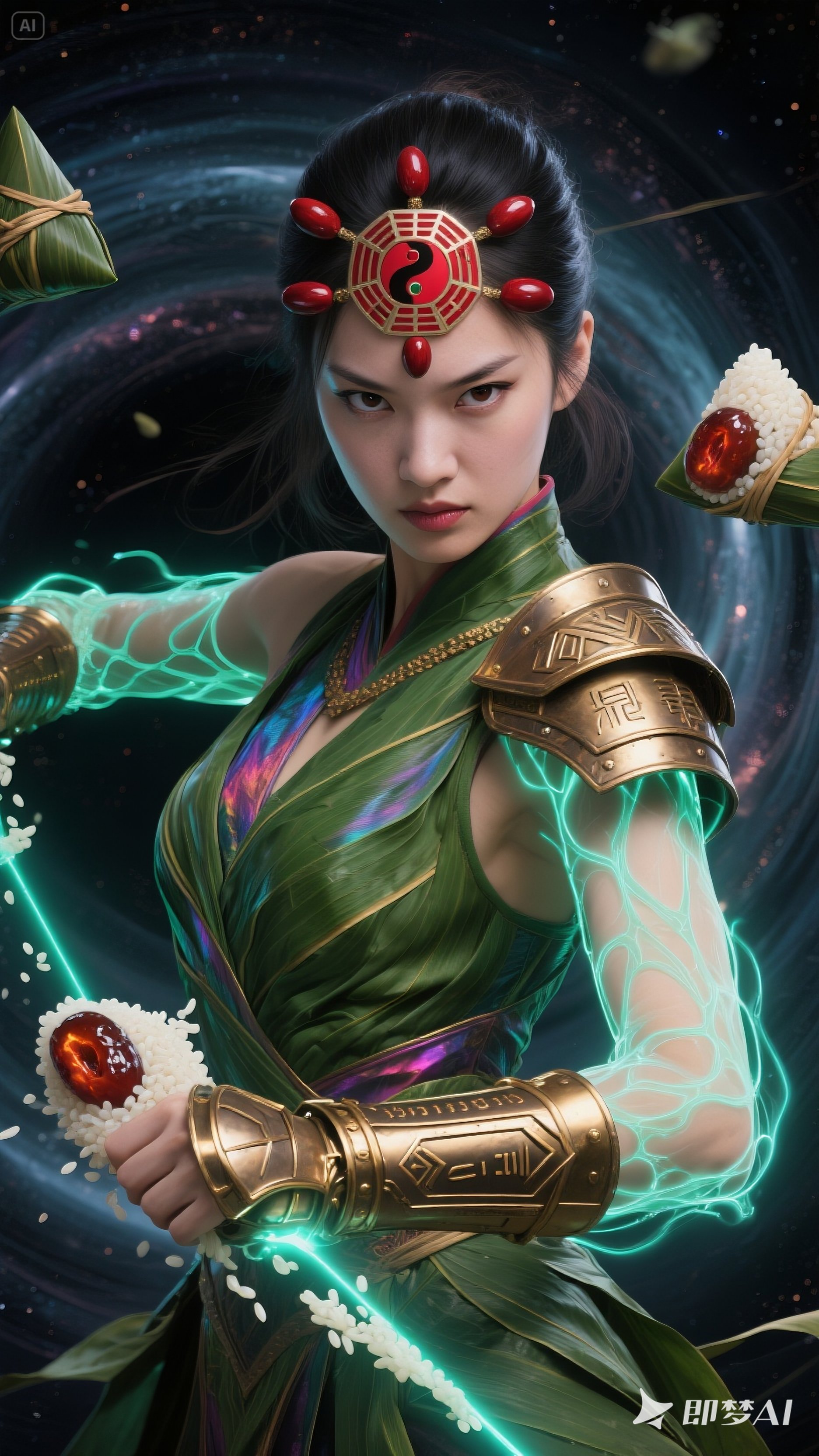 《艺像端午｜克莱因瓶龙鳞粽影奇观 》_艺像生肖-站酷ZCOOL