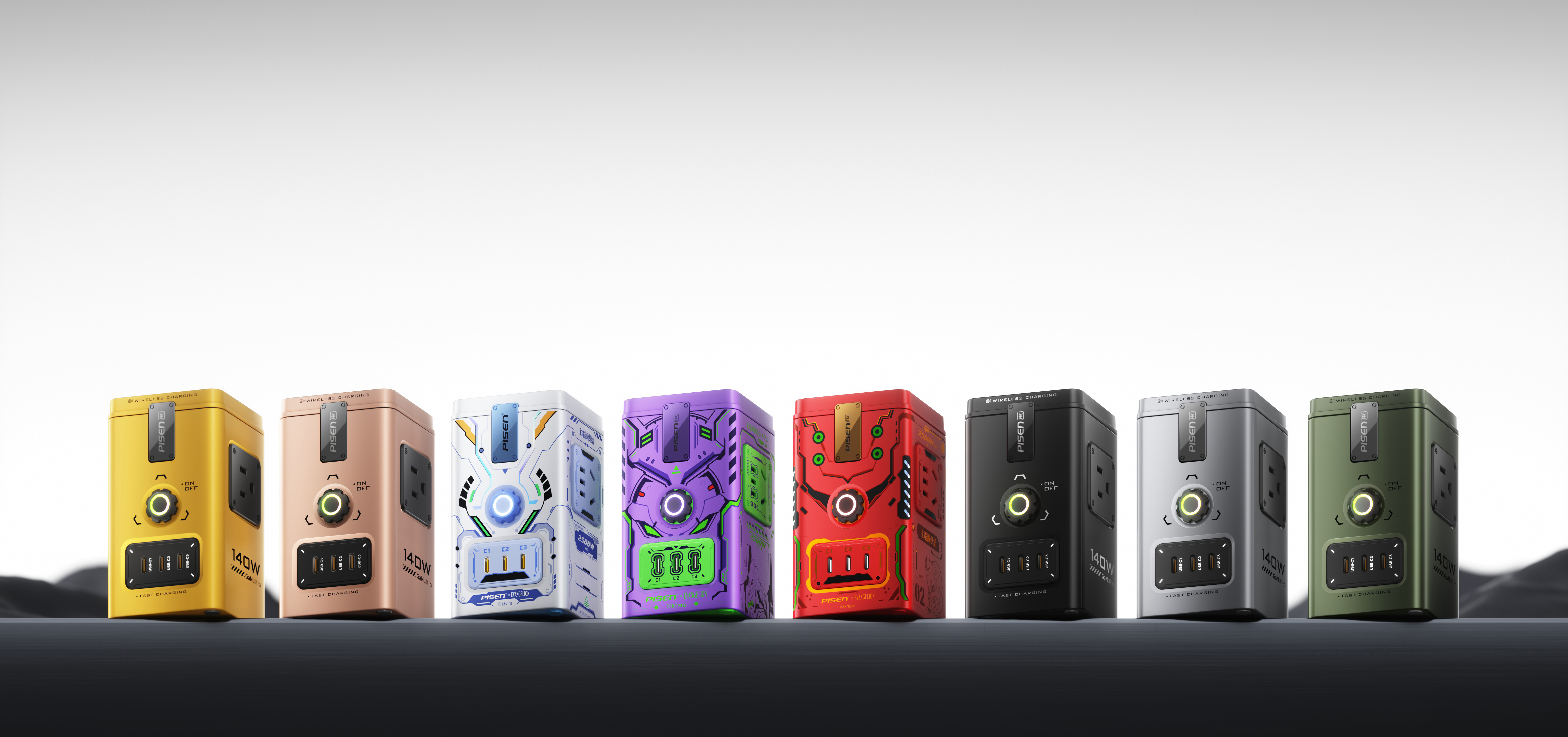 PISEN 品胜 /近期产品渲染小合集_KK丶康-站酷ZCOOL