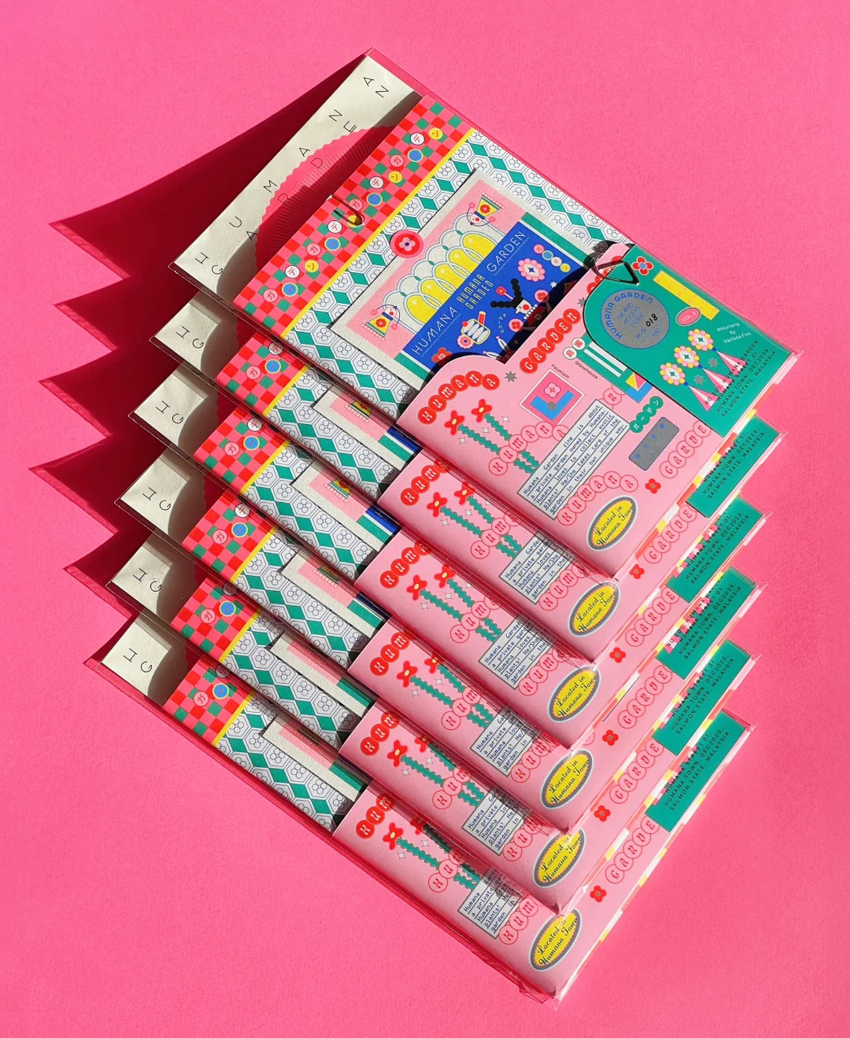 让人愉悦的多巴胺花园-马来西亚插画师Vanissa Foo的系列作品｜365天的好设计NO.93_站酷资讯-站酷ZCOOL