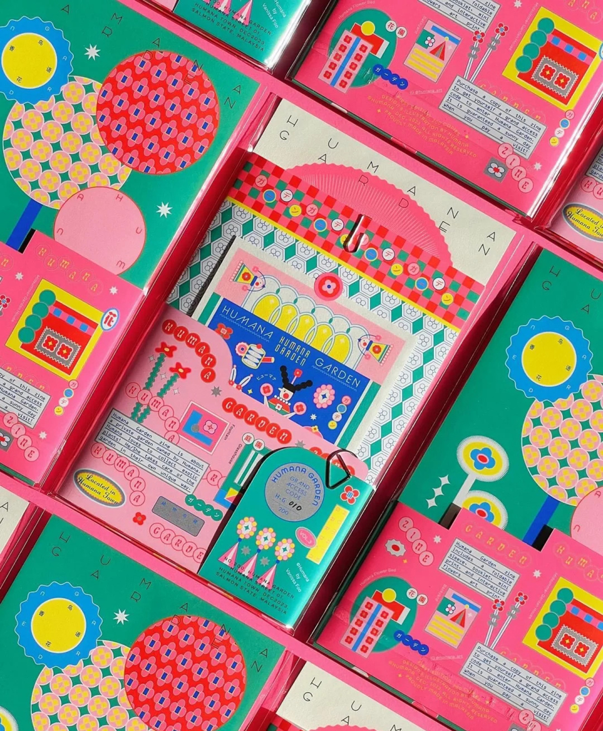 让人愉悦的多巴胺花园-马来西亚插画师Vanissa Foo的系列作品｜365天的好设计NO.93_站酷资讯-站酷ZCOOL