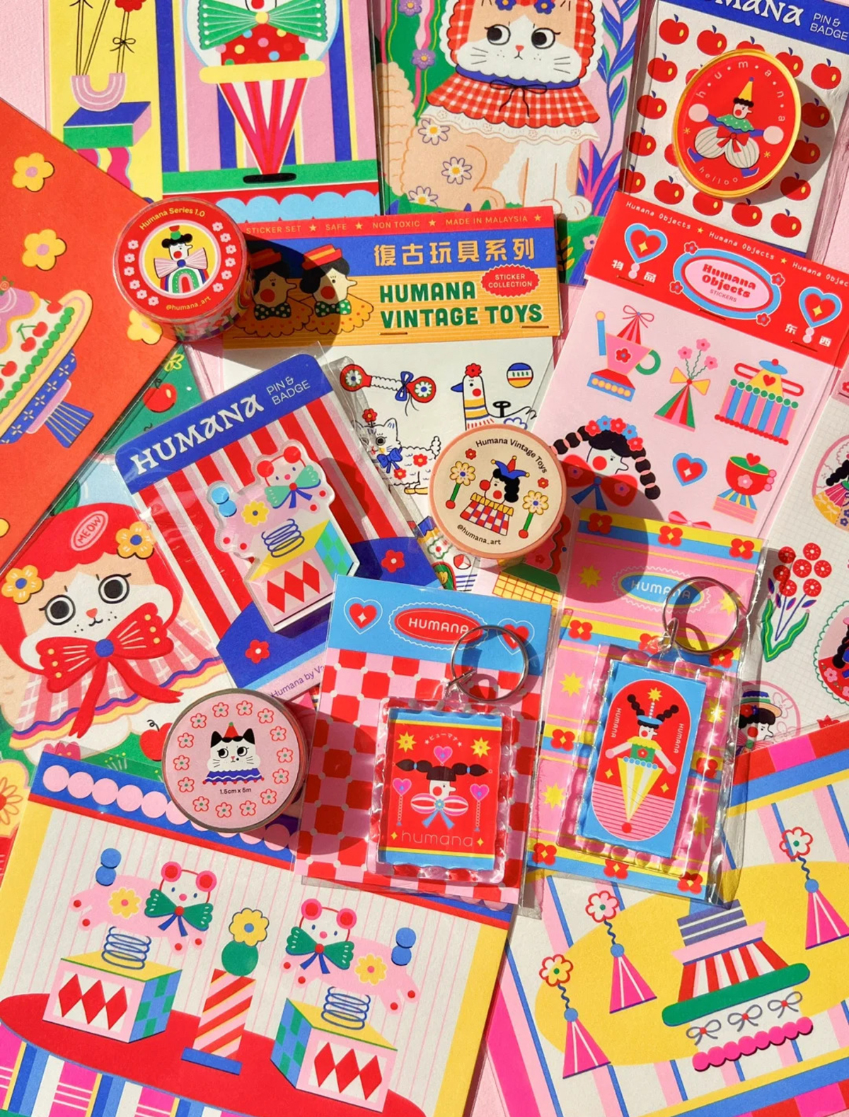 让人愉悦的多巴胺花园-马来西亚插画师Vanissa Foo的系列作品｜365天的好设计NO.93_站酷资讯-站酷ZCOOL