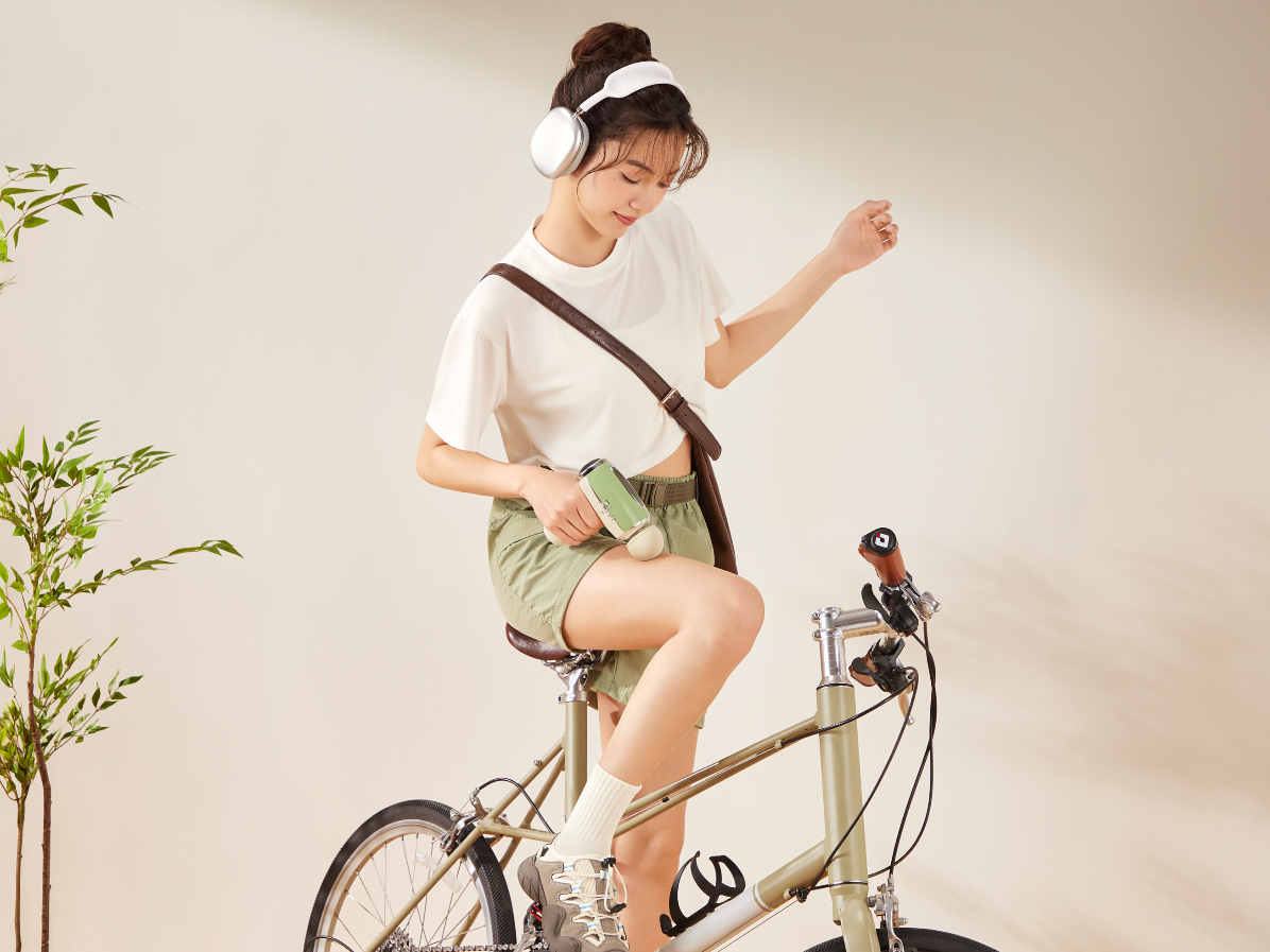 筋膜枪摄影｜Repor锐珀尔肌肉按摩器｜美式复古风📸_乐在拍Lephoto-站酷ZCOOL