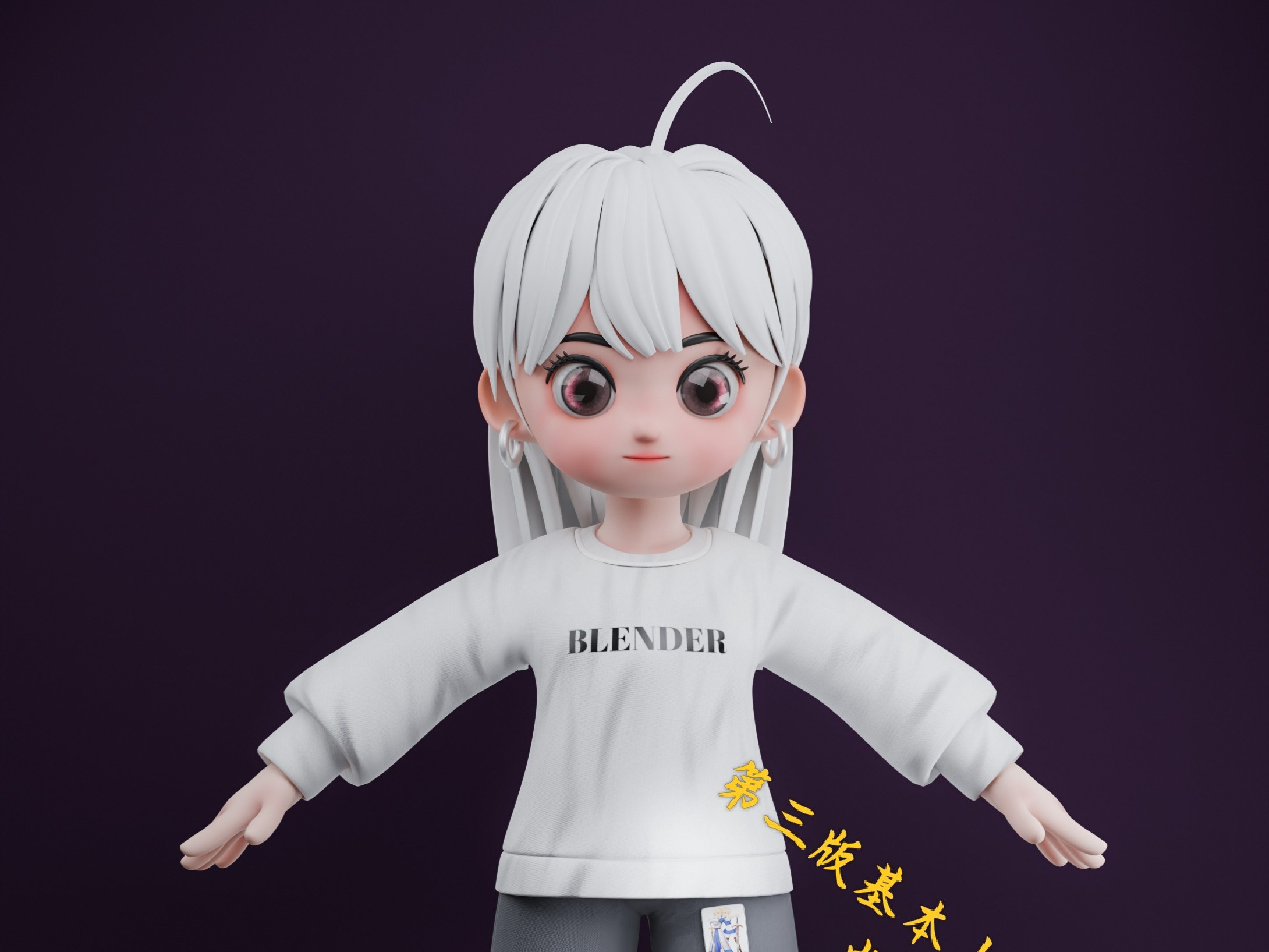 blender ip角色设计_Ae特小毛-站酷ZCOOL