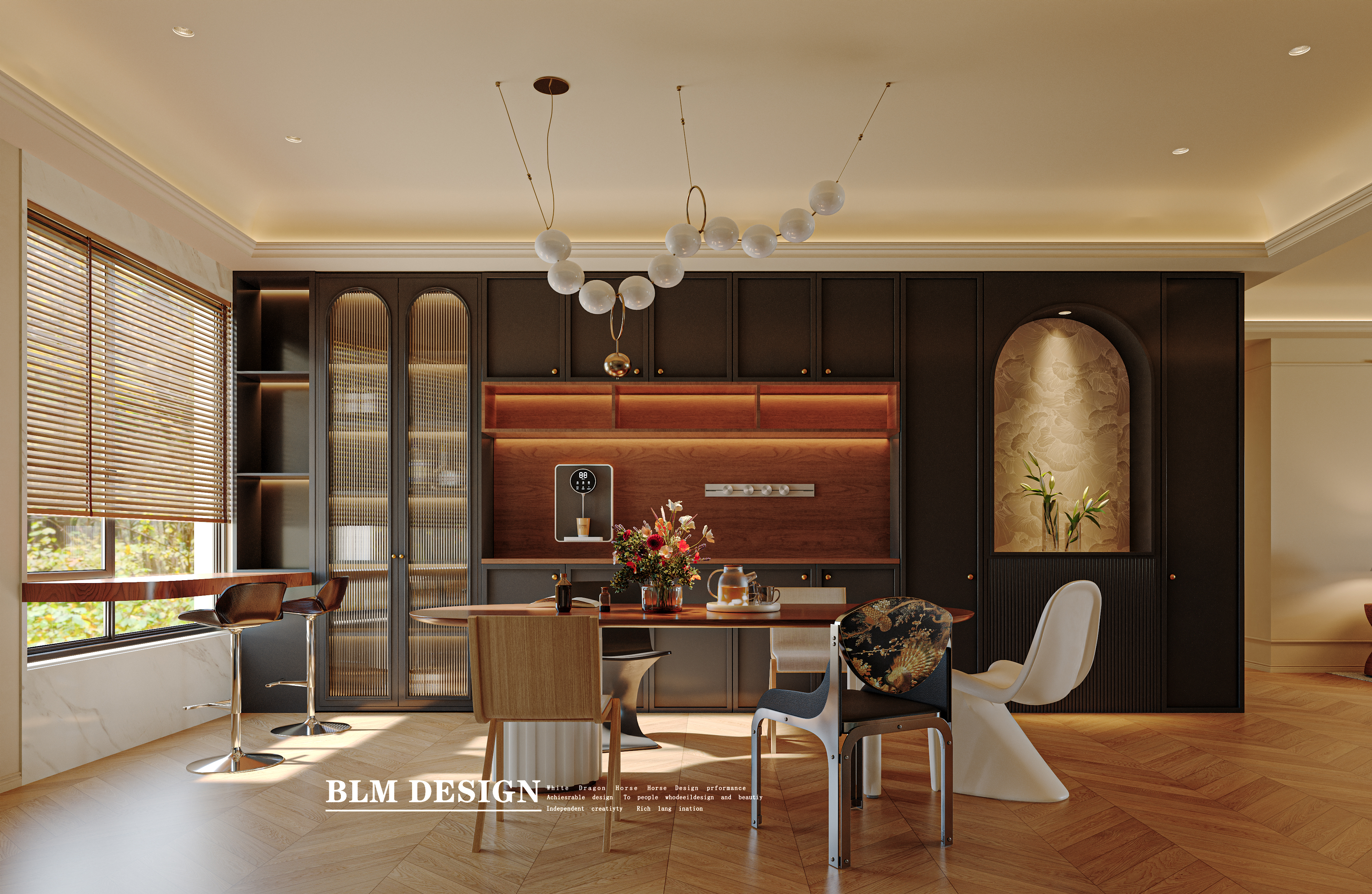 法式-白龙马效果图_小鱼吐泡泡泡泡泡-站酷ZCOOL