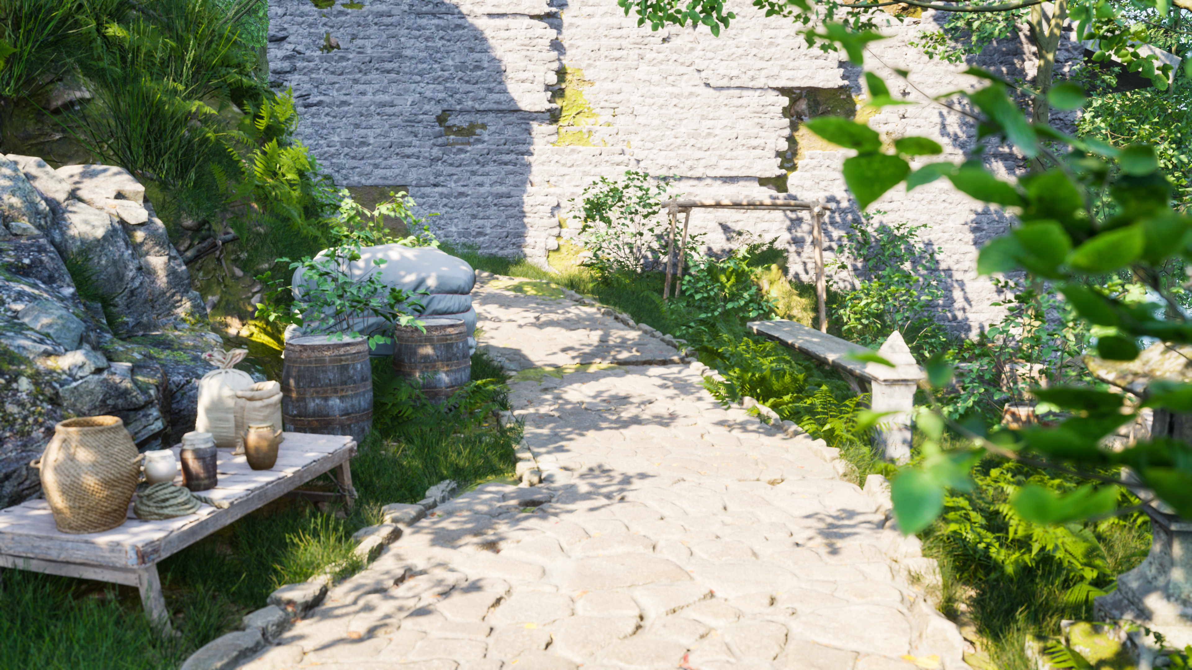 UE5制作【废墟城堡】_RenlinYang-站酷ZCOOL