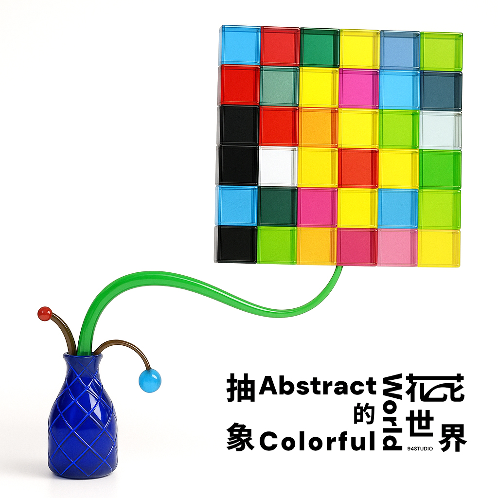 抽象的花花世界3_94studio-站酷ZCOOL