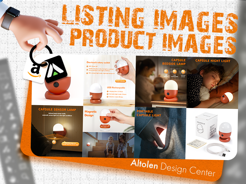 Amazon亚马逊设计丨胶囊夜灯_奥仔设计Altolen-站酷ZCOOL